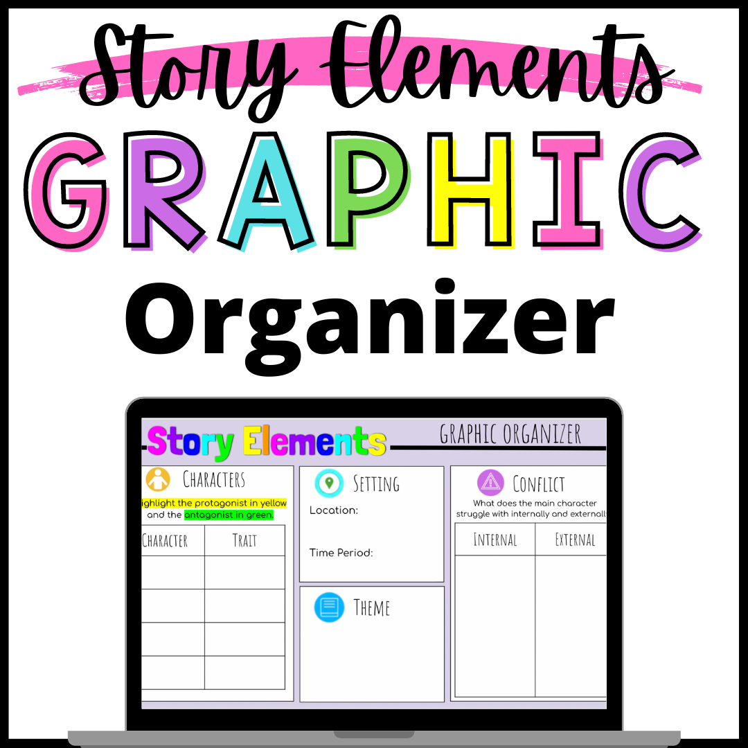 Story Elements Graphic Organizer Setting