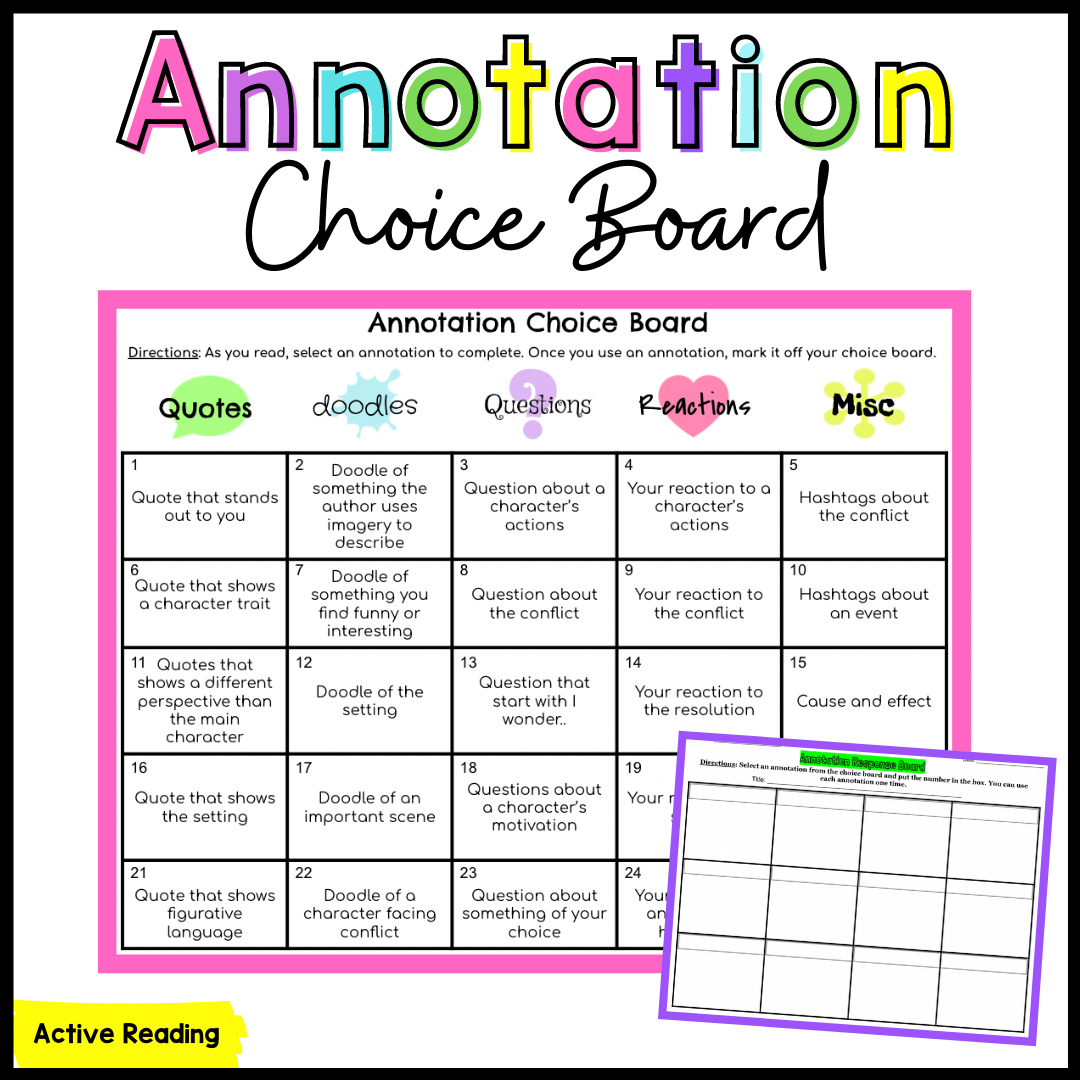 Active Reading — Teaching Intentionally