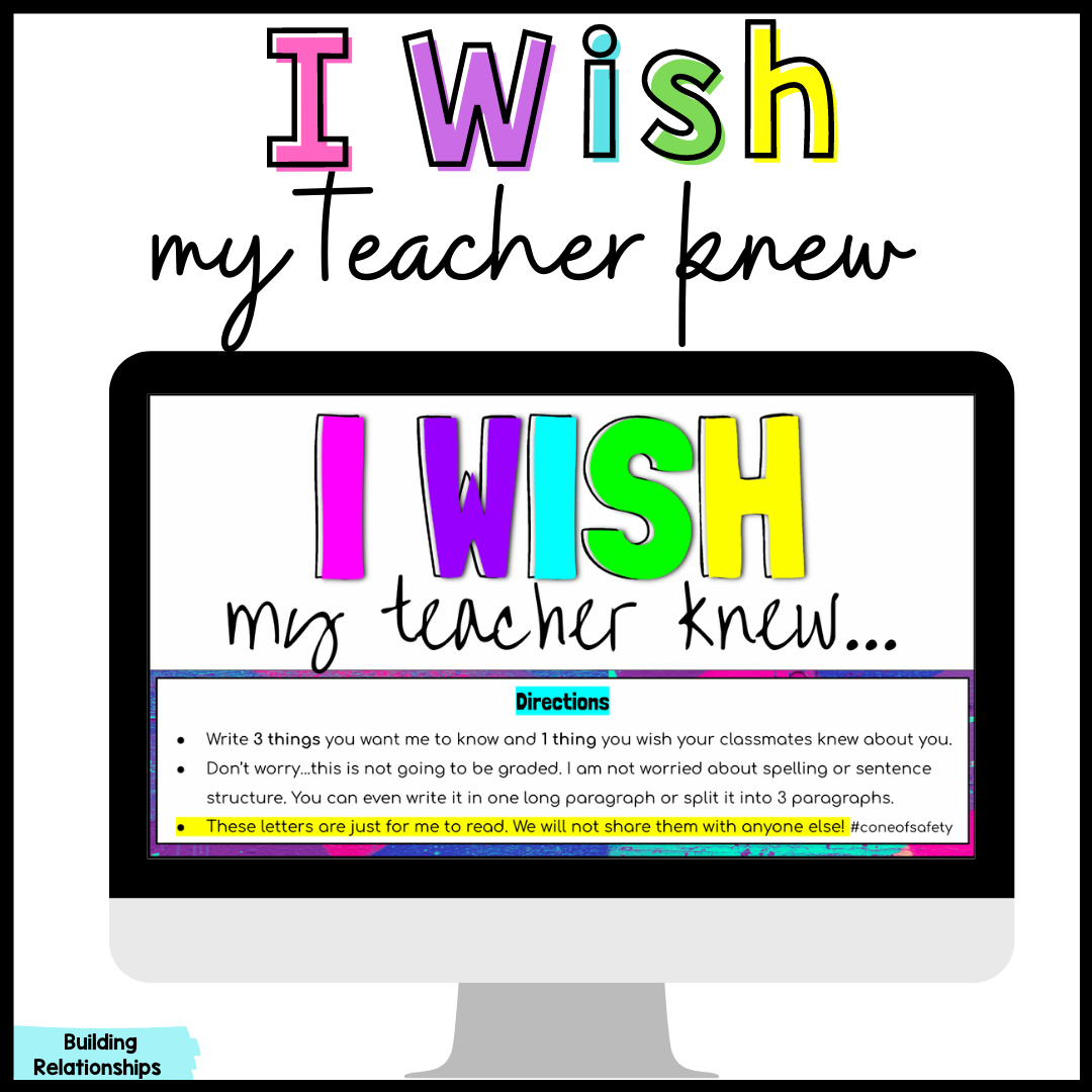Building Relationships — Teaching Intentionally
