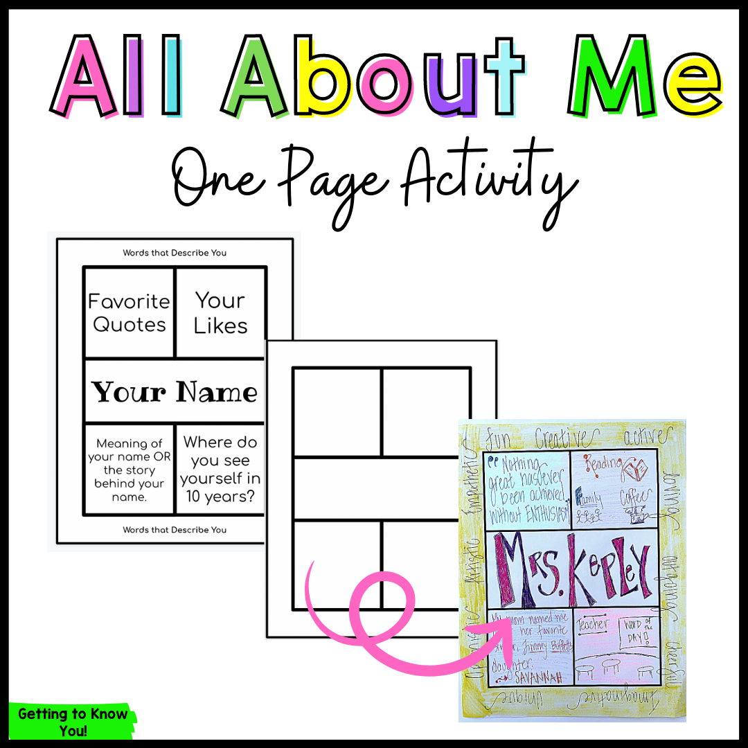 Getting to Know You — Teaching Intentionally