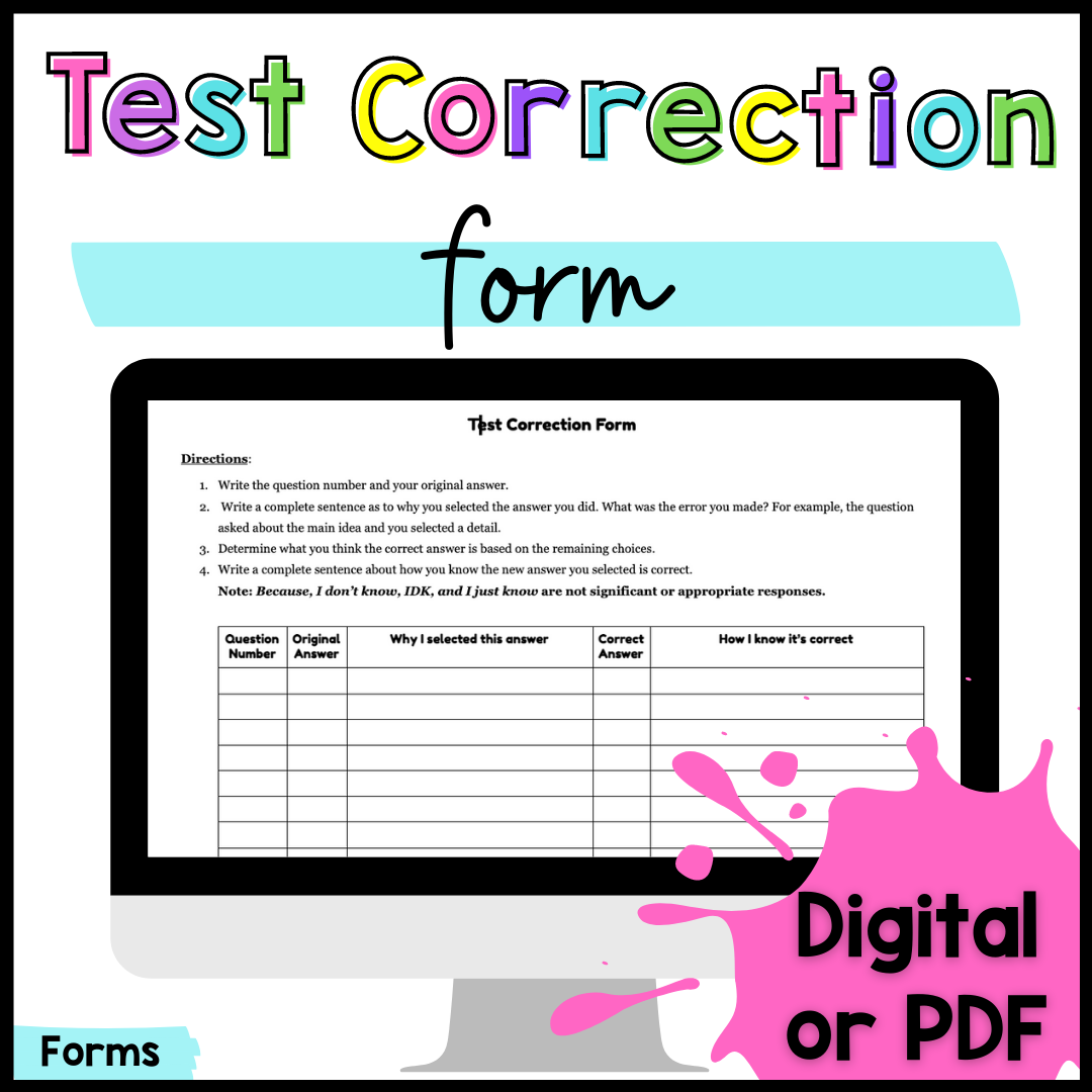 Classroom Forms — Teaching Intentionally