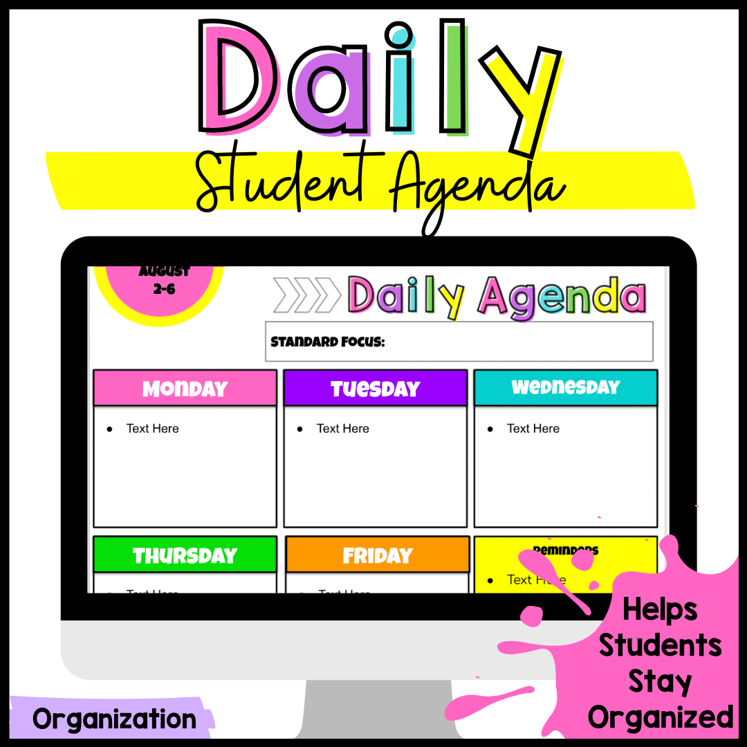 Organizational Tools — Teaching Intentionally