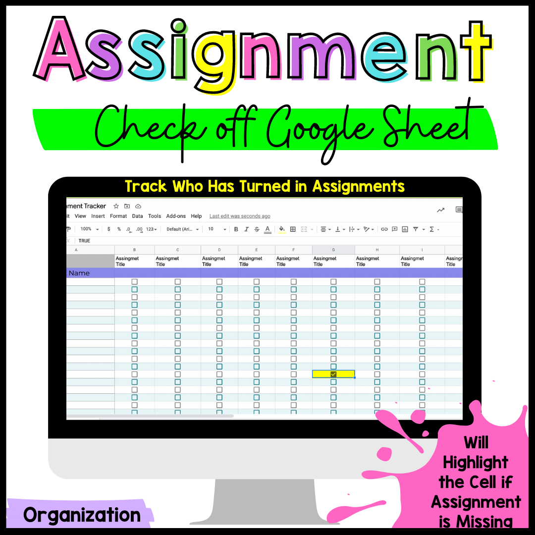 Organizational Tools — Teaching Intentionally