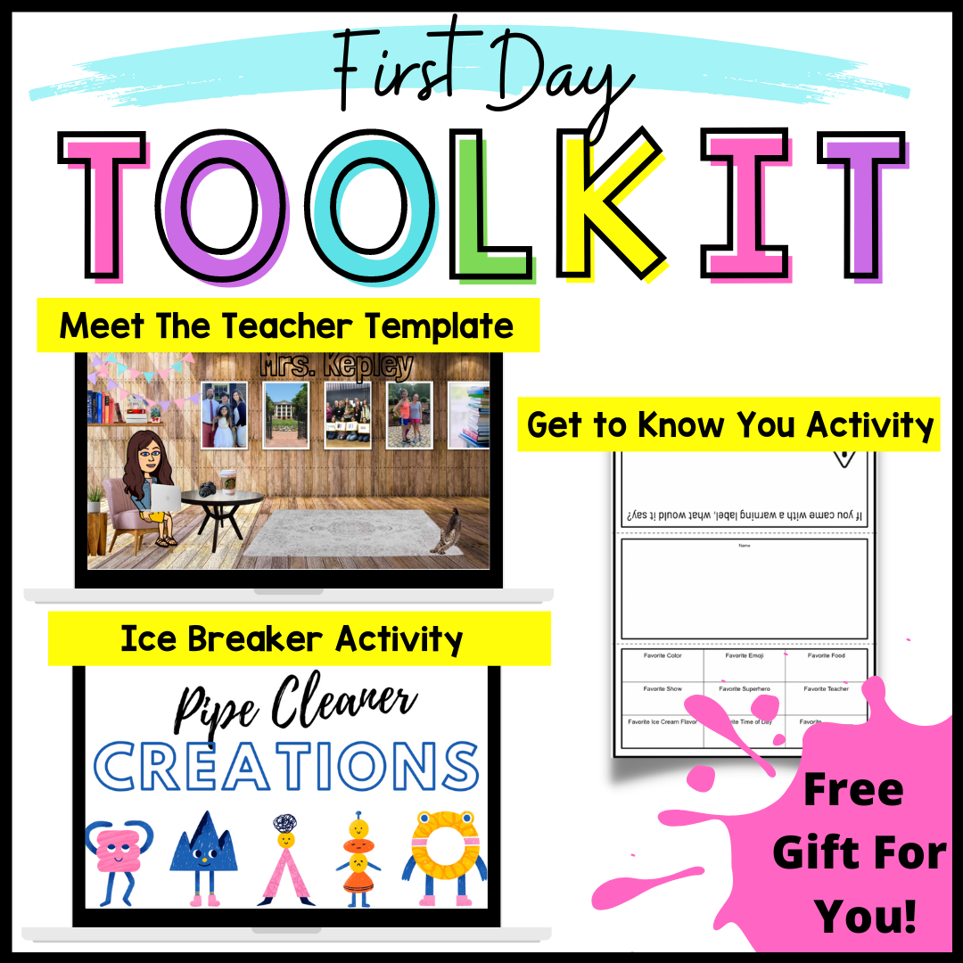 First Day of School Toolkit — Teaching Intentionally
