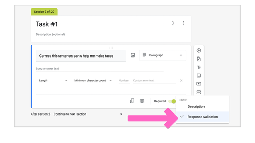 How to Create a Self Grading Google Form for Grammar Assignments ...