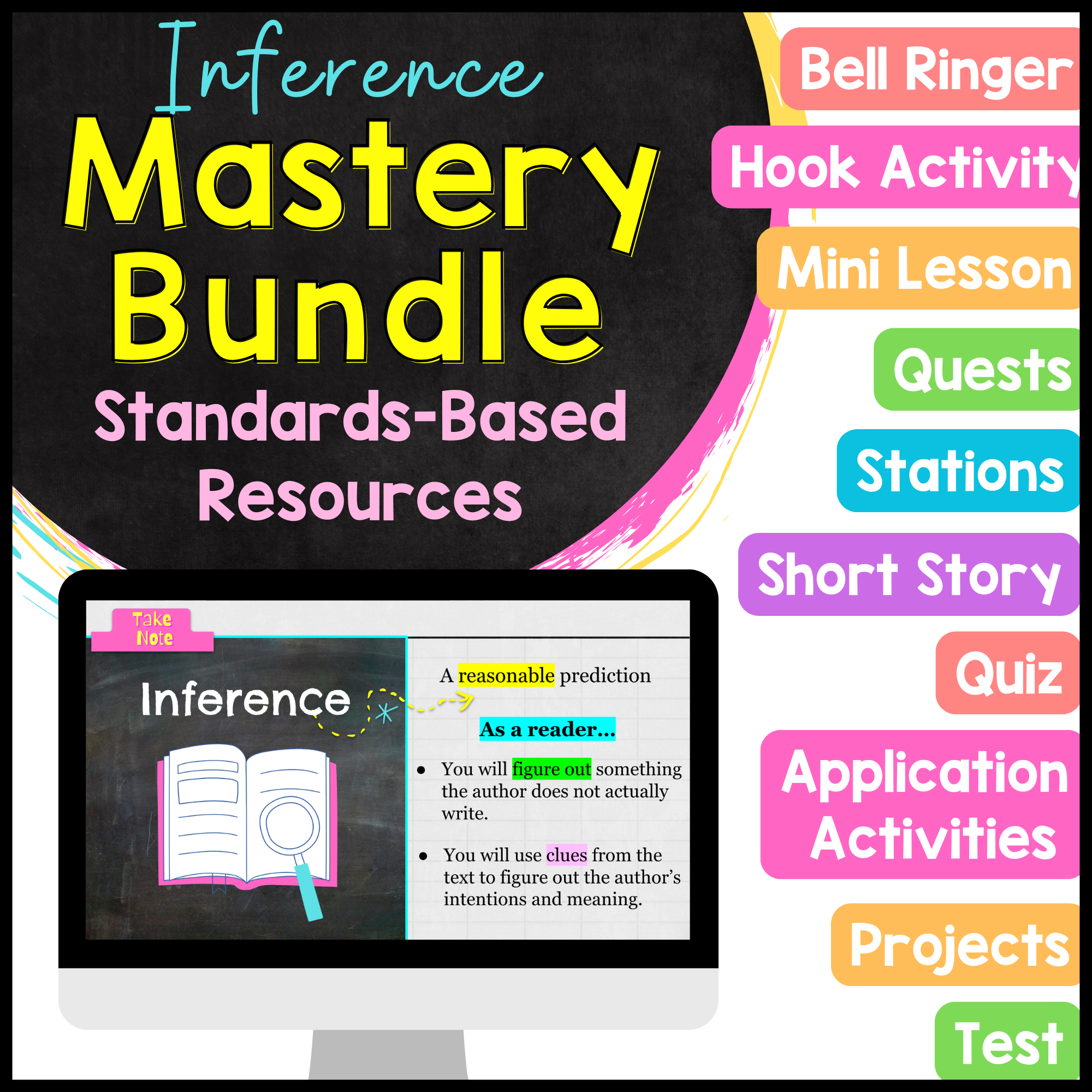 How to Teach Inference and Text Evidence to Middle Schoolers — Teaching ...