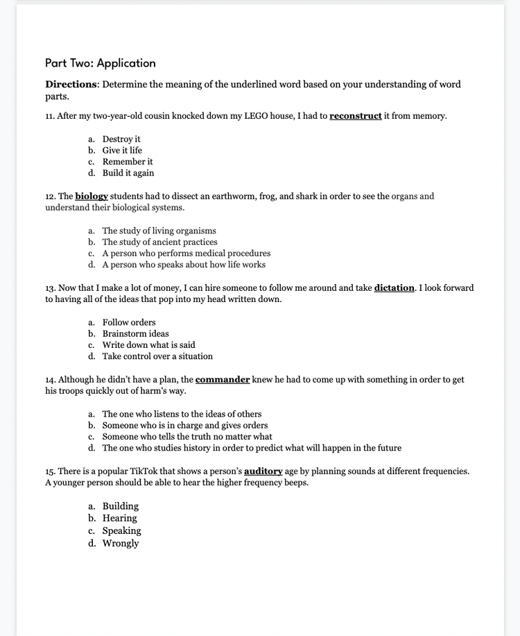 Teaching prefixes, suffixes, and roots to middle schoolers — Teaching ...