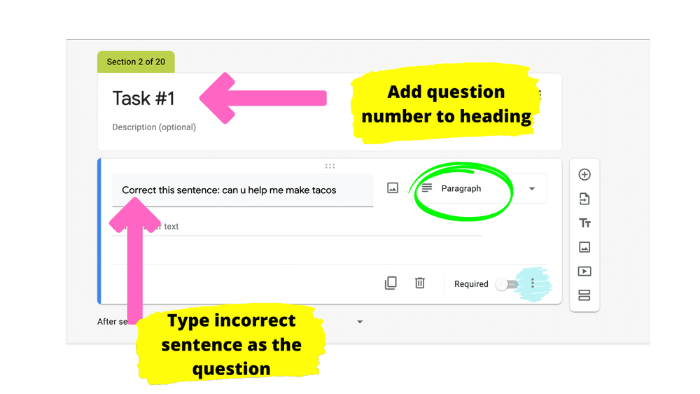 How to Create a Self Grading Google Form for Grammar Assignments ...