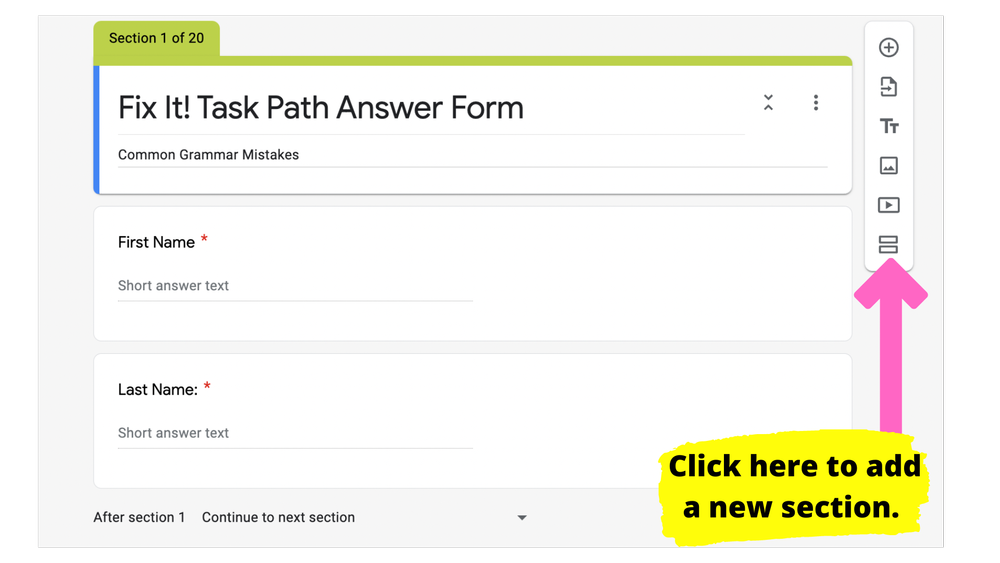 How to Create a Self Grading Google Form for Grammar Assignments ...