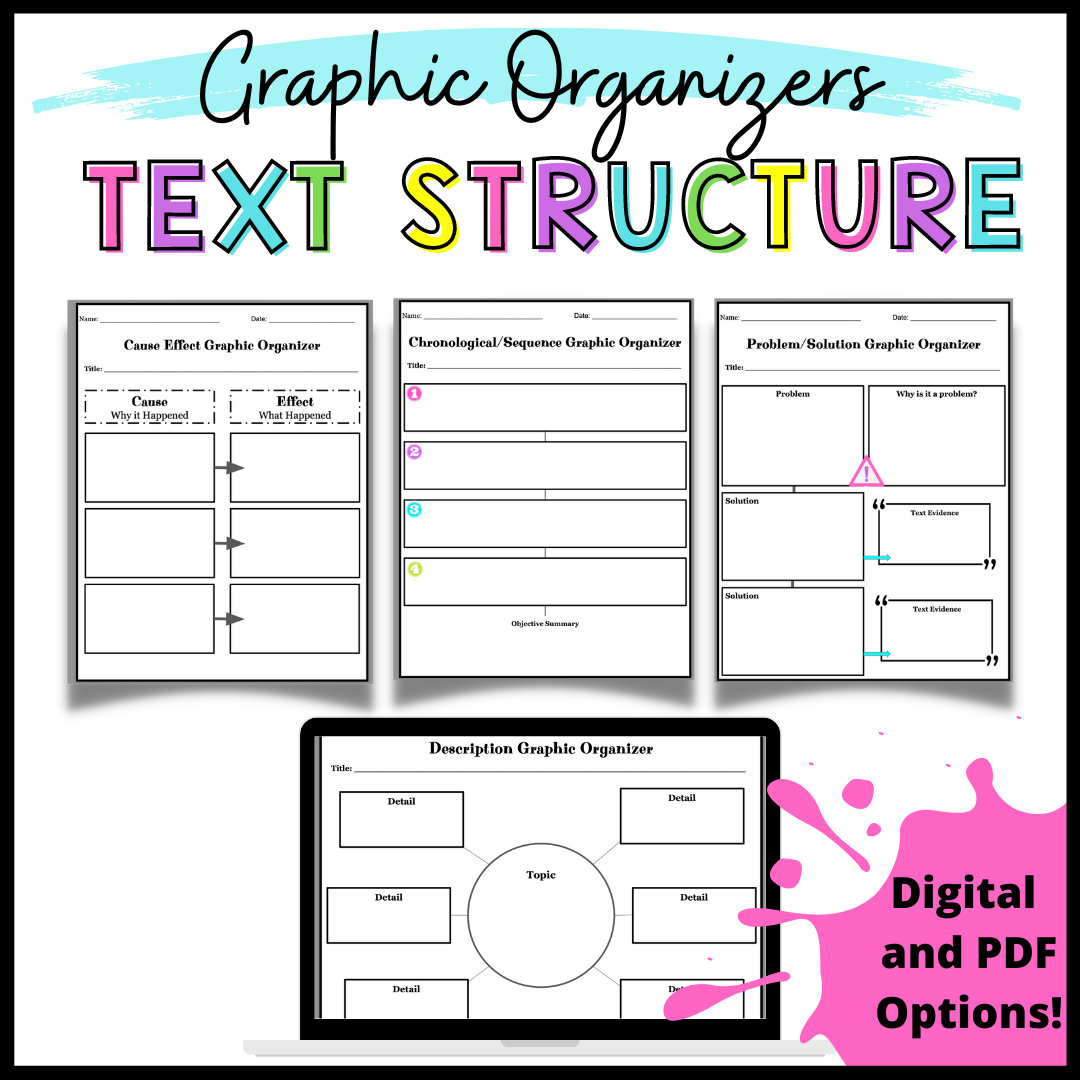 Text Structures Graphic Organizer