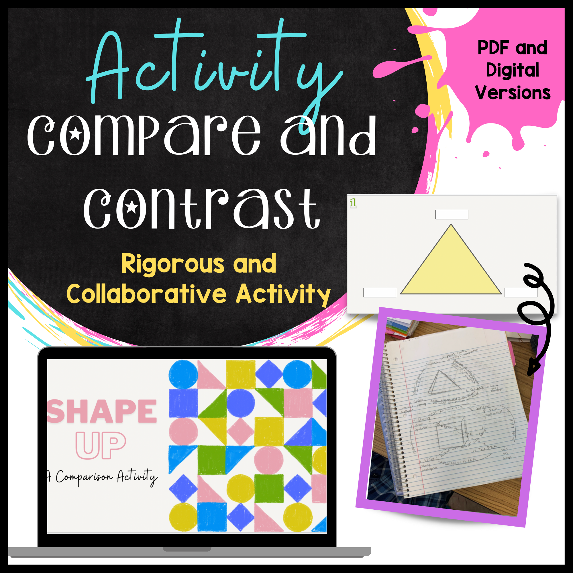 Two Engaging and Fun Activities to Teach Compare and Contrast ...