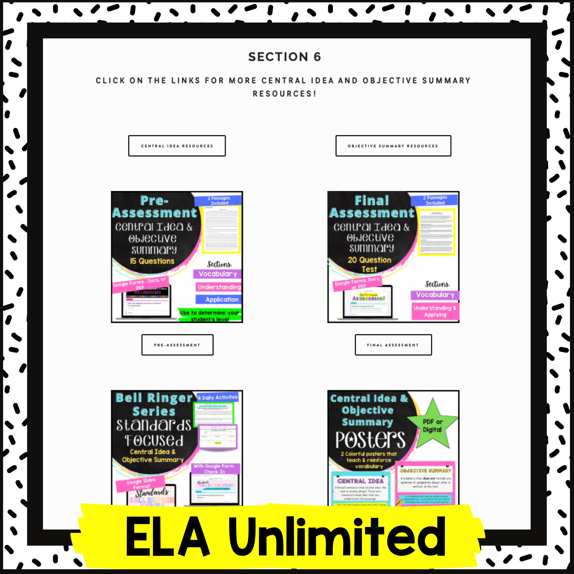 4 Steps to Teach Central Idea — Teaching Intentionally