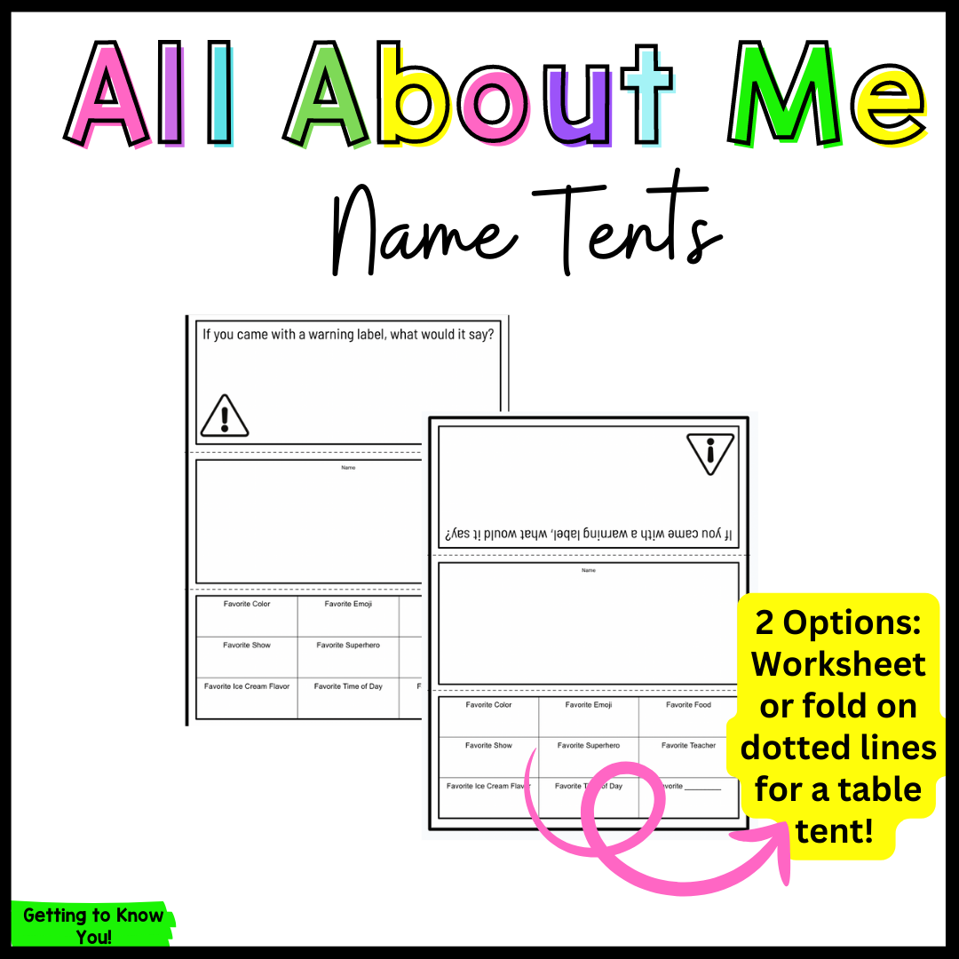 Getting to Know You — Teaching Intentionally