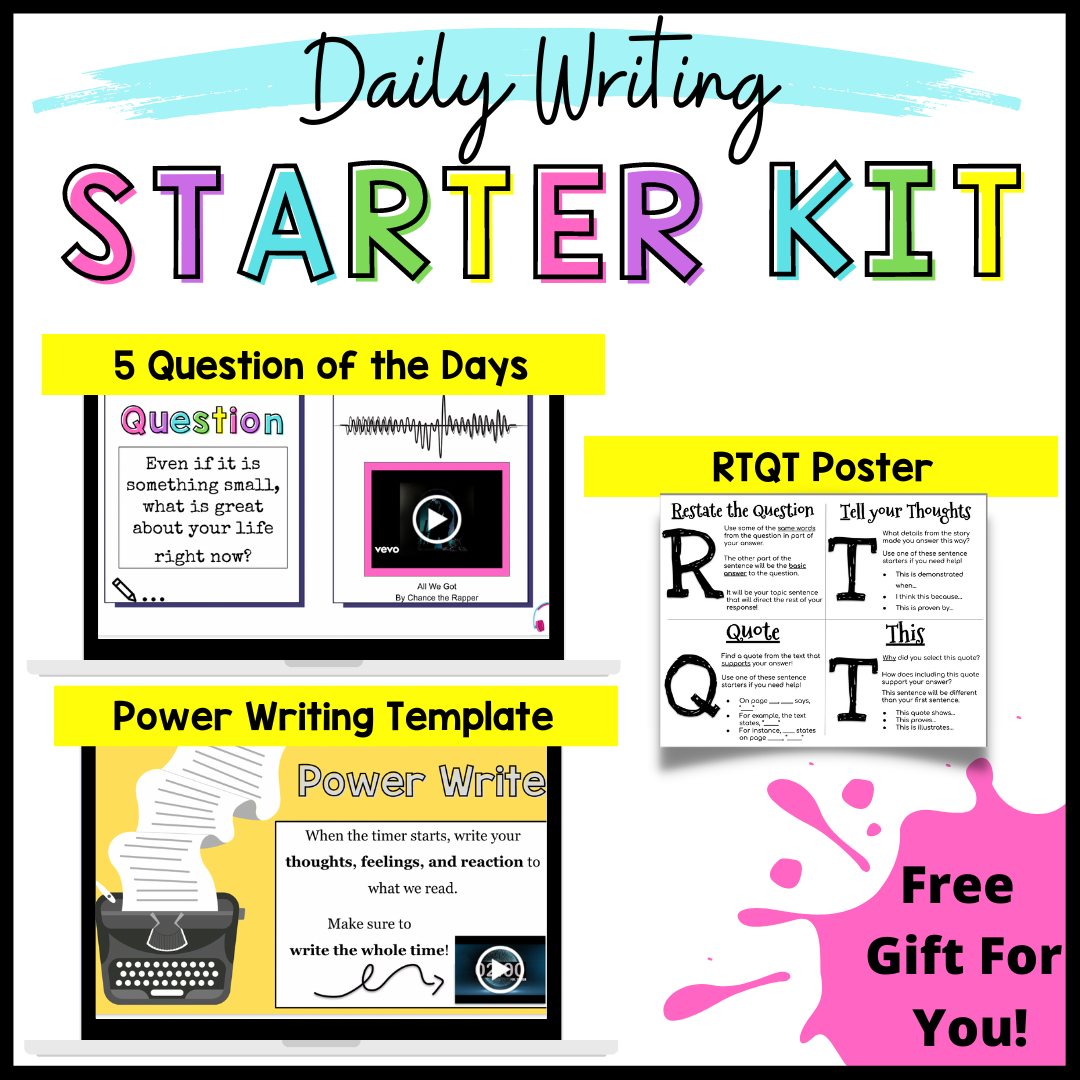 Three Ways to Incorporate Writing on a Daily Basis — Teaching Intentionally