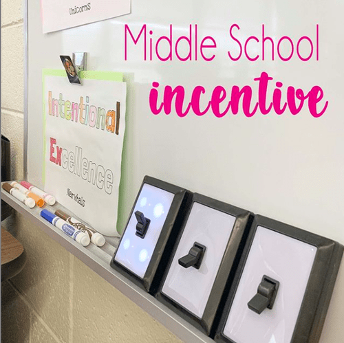 Fun Middle School Student Incentive Idea — Teaching Intentionally