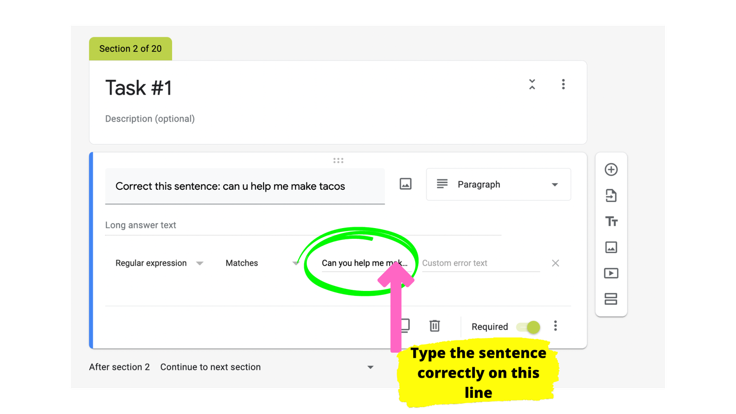 How to Create a Self Grading Google Form for Grammar Assignments ...