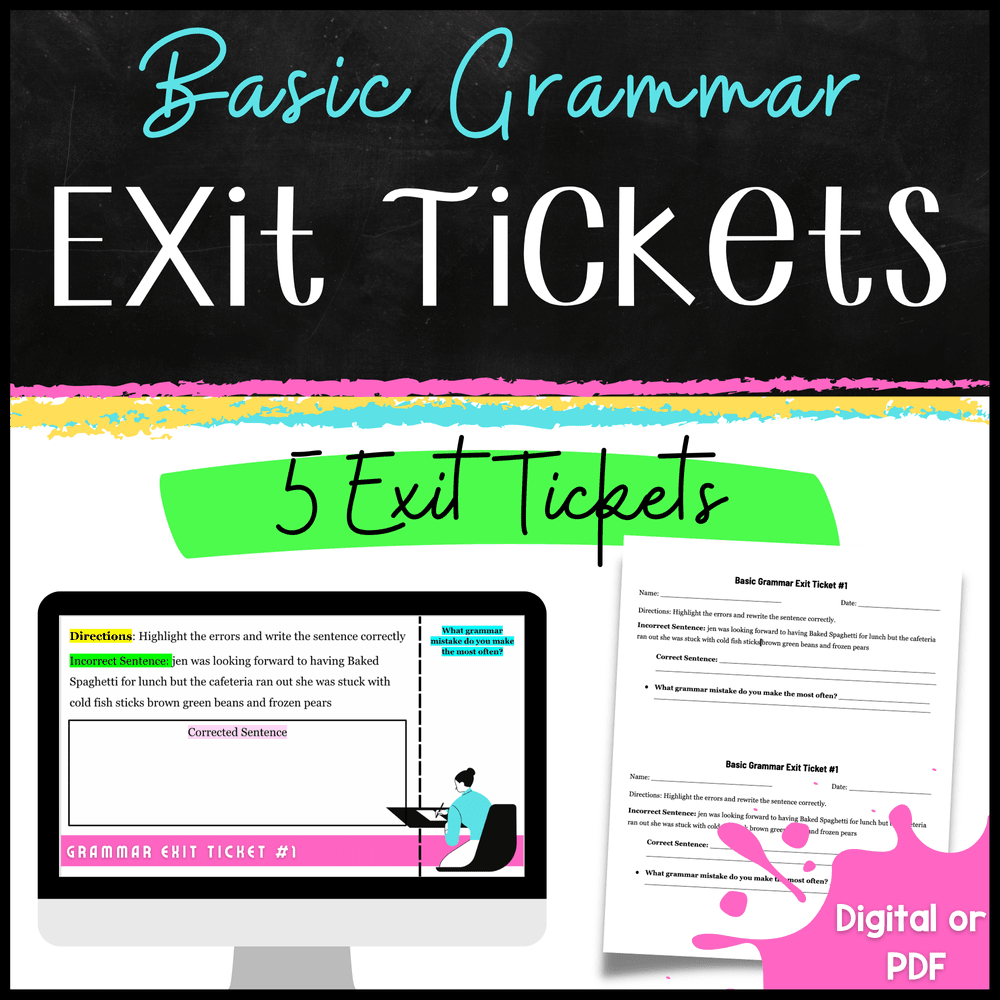 Grammar — Teaching Intentionally