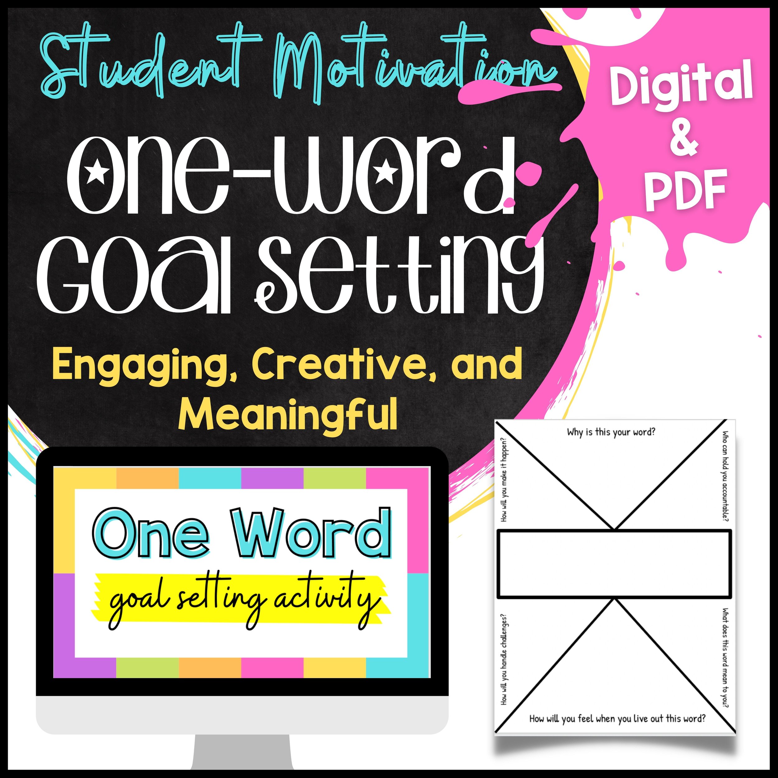 Goal Setting and Motivation Ideas for Middle Schoolers — Teaching ...