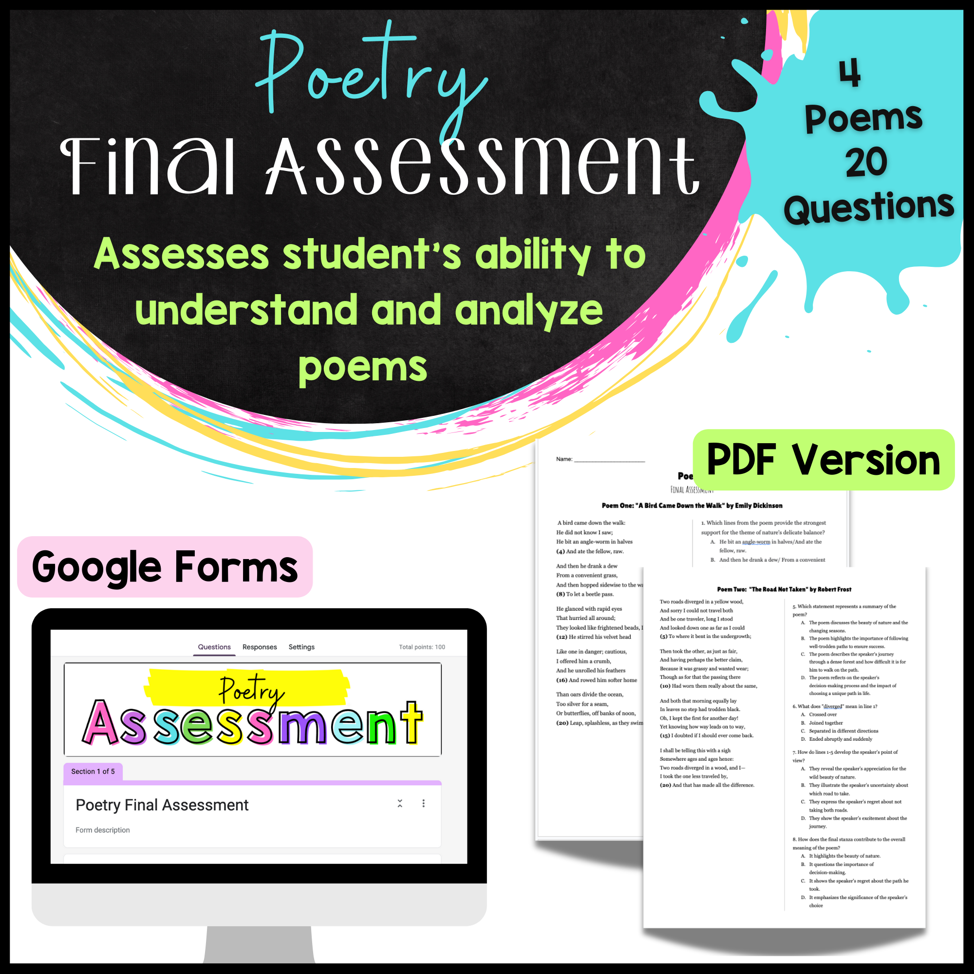 Poetry Activities Main Page — Teaching Intentionally