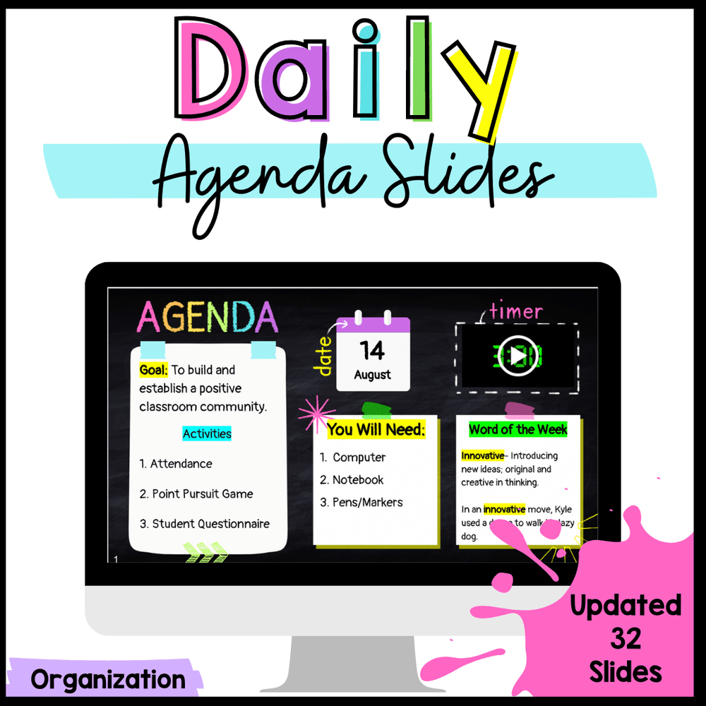 Organizational Tools — Teaching Intentionally