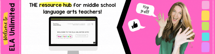ELA Unlimited Main Page — Teaching Intentionally