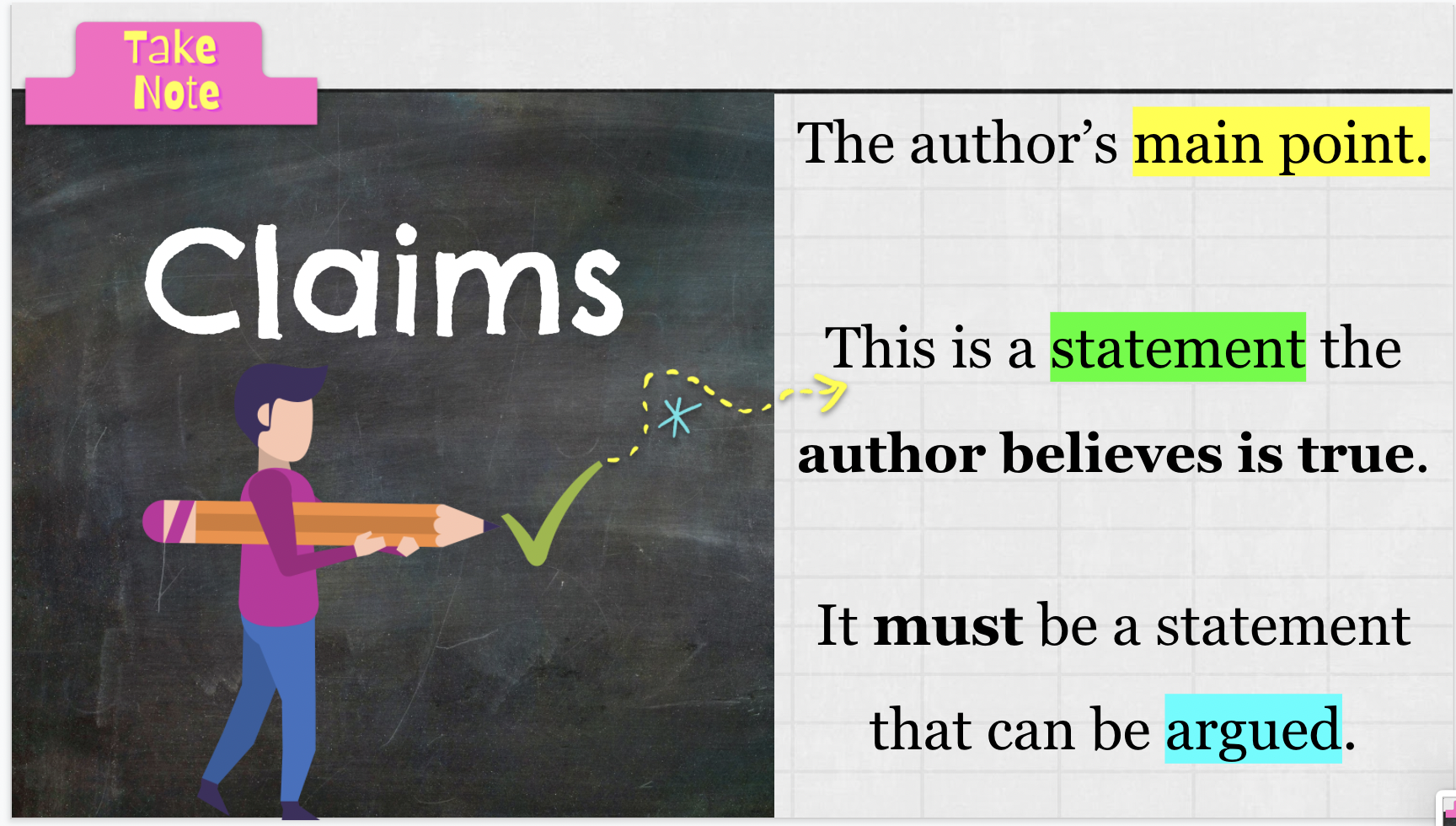 How to Teach Arguments and Claims in Middle School — Teaching Intentionally