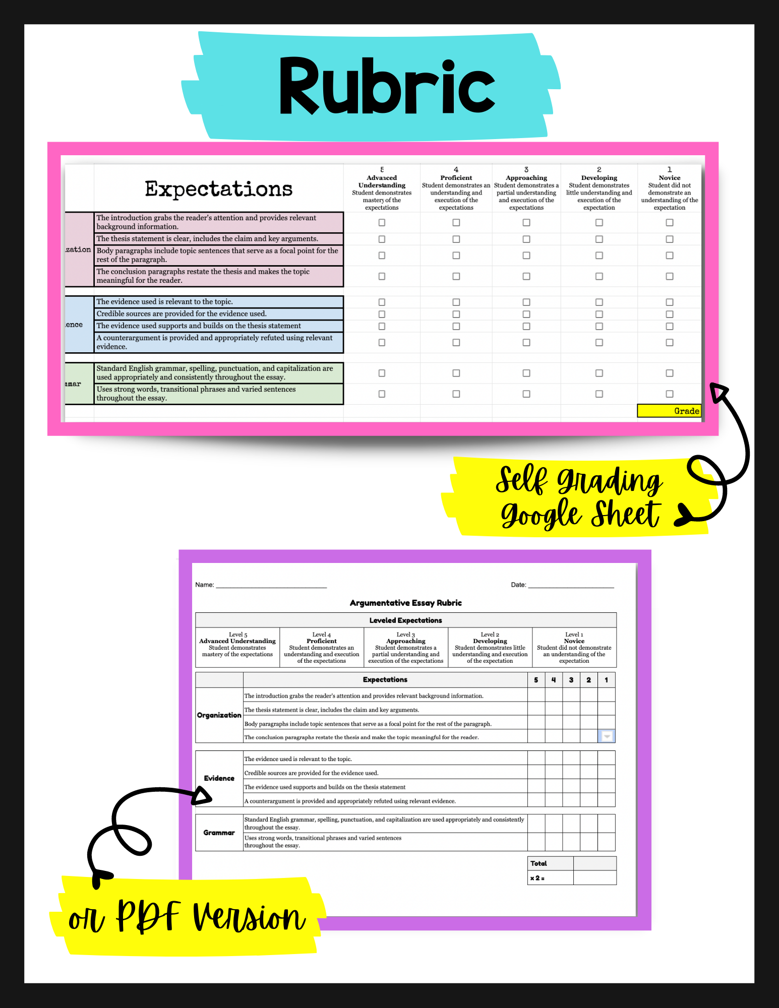Argumentative Writing — Teaching Intentionally