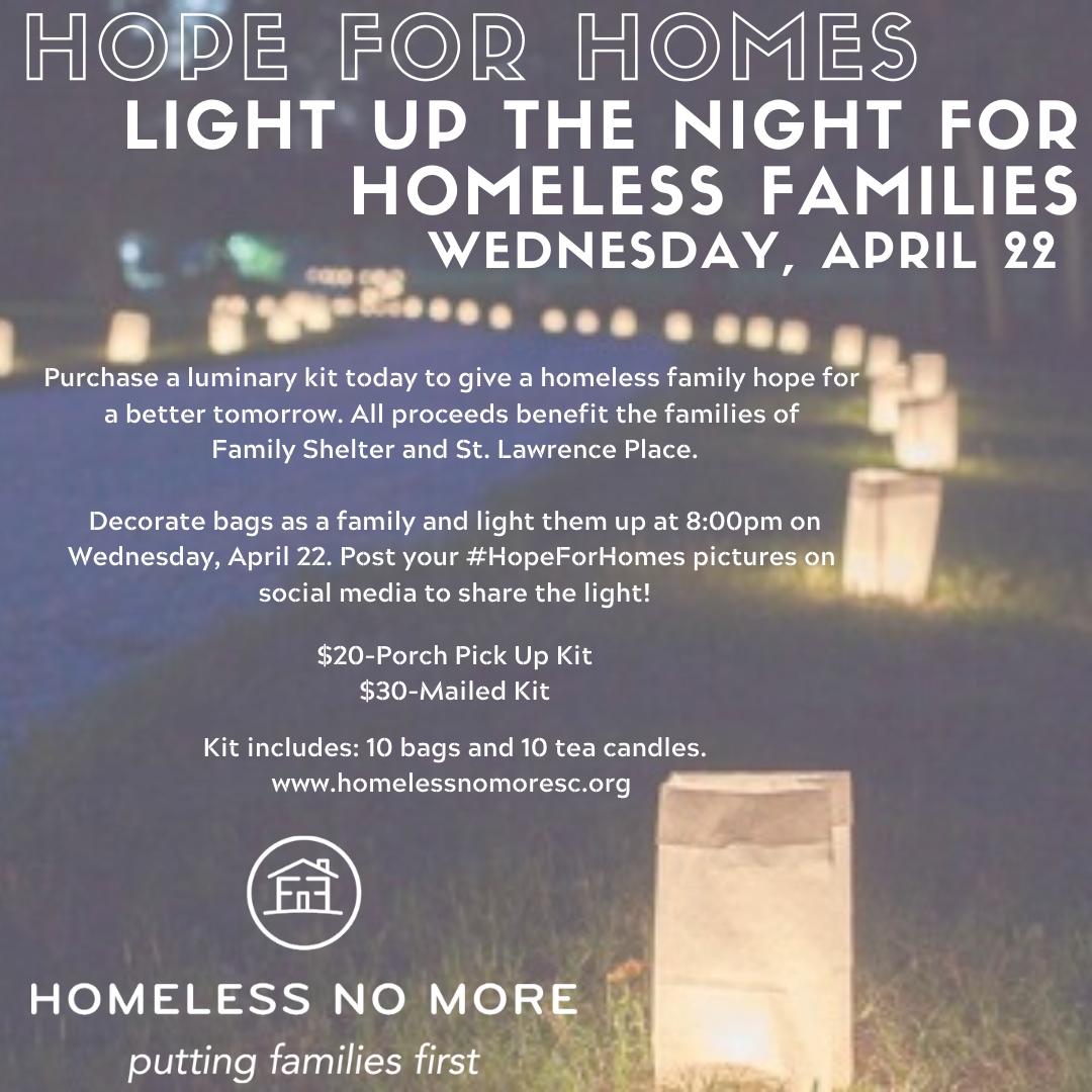 Events — Homeless No More
