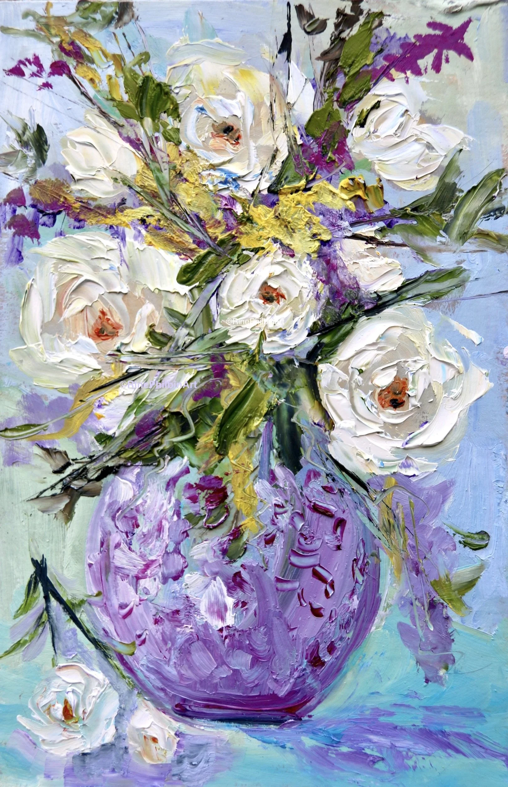 Floral Art shop — Rine Philbin Art original Irish art