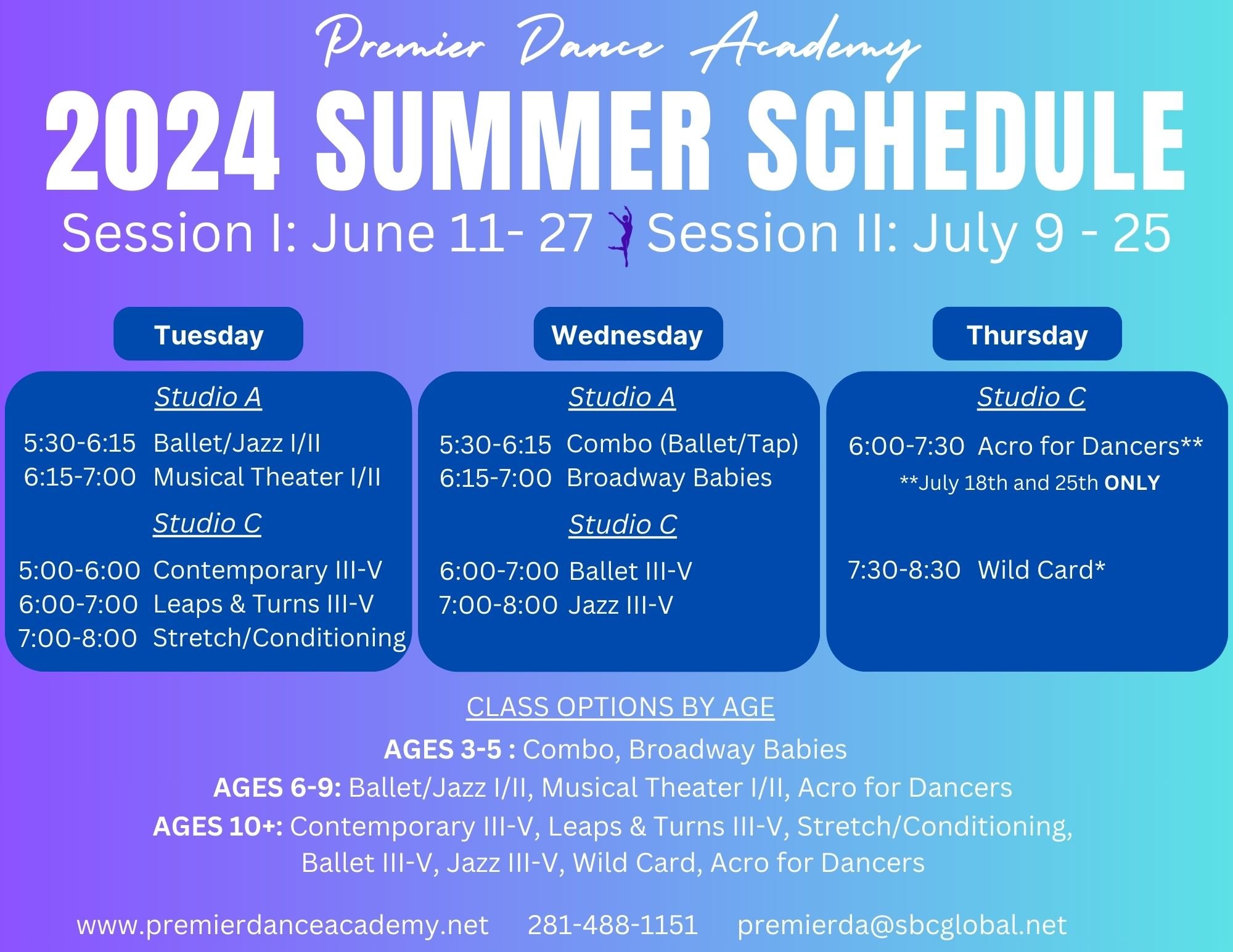 Summer — Premier Dance Academy