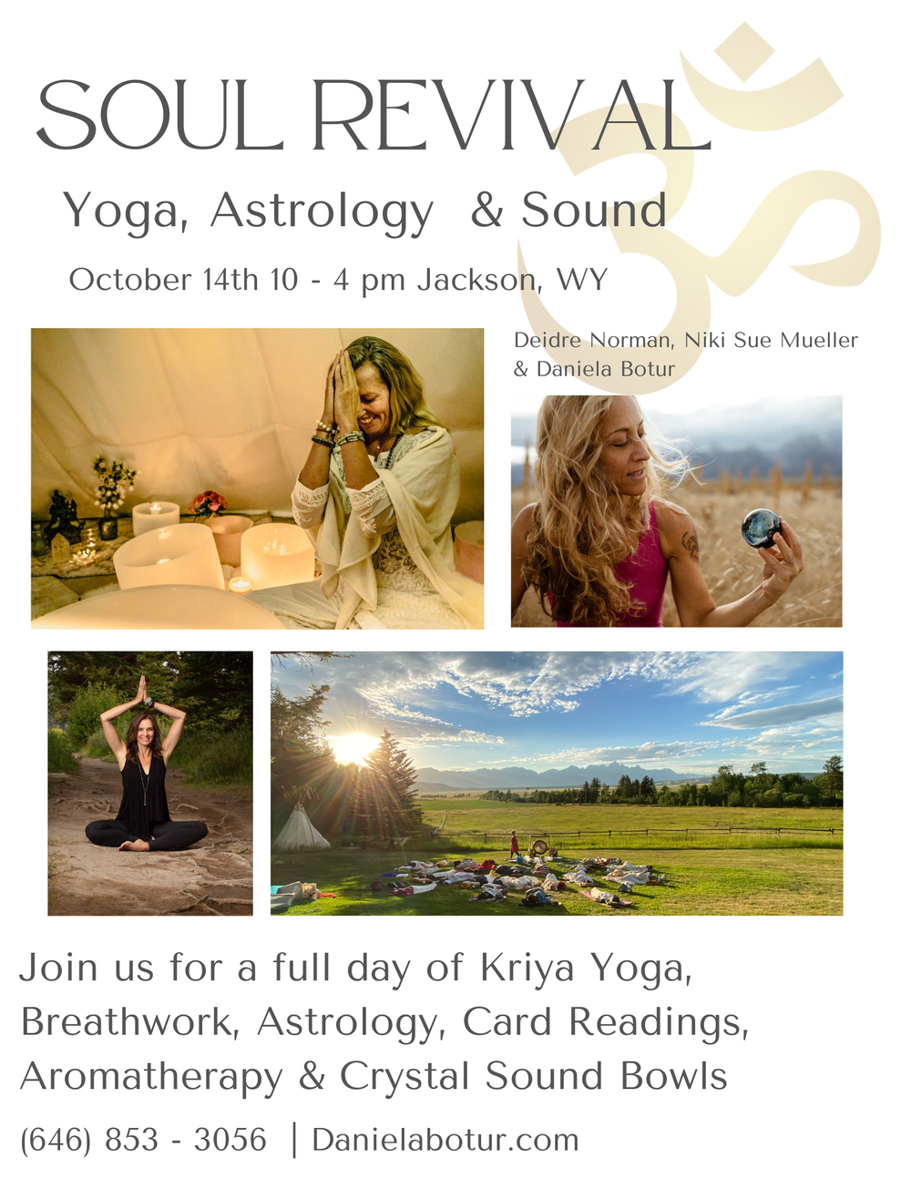 Daniela Botur | Sound Healing, Yoga, Retreats, and Events