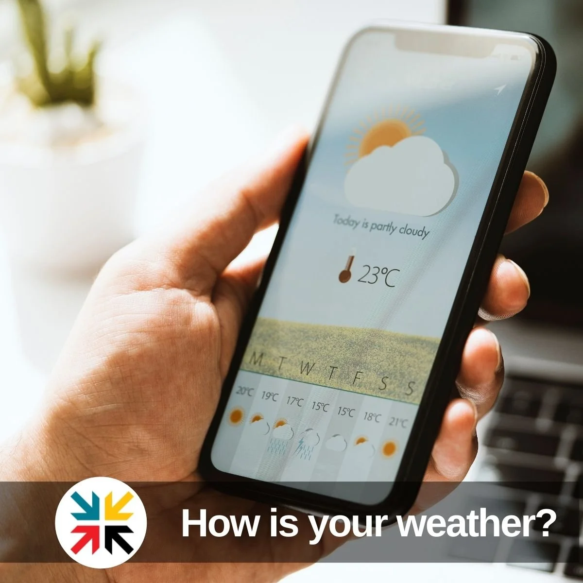 How is your weather? — Gayle Smerdon