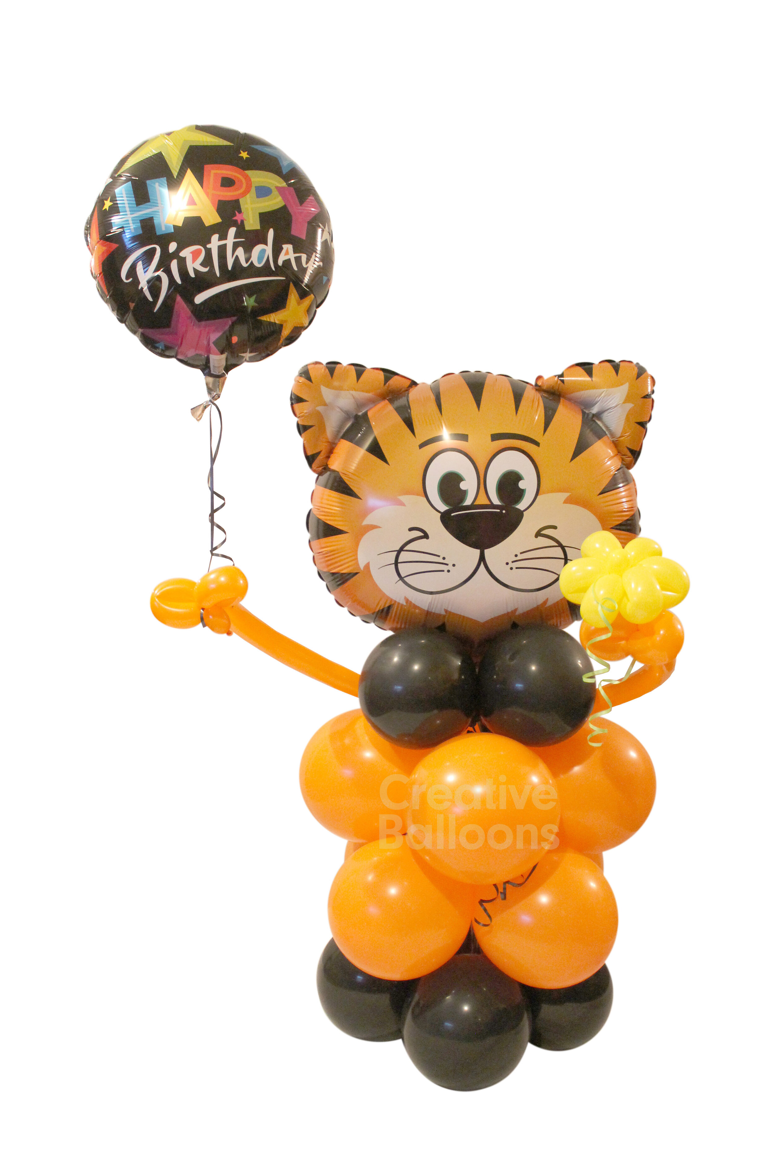 Tickled Tiger | Party Greeter — Creative Balloons