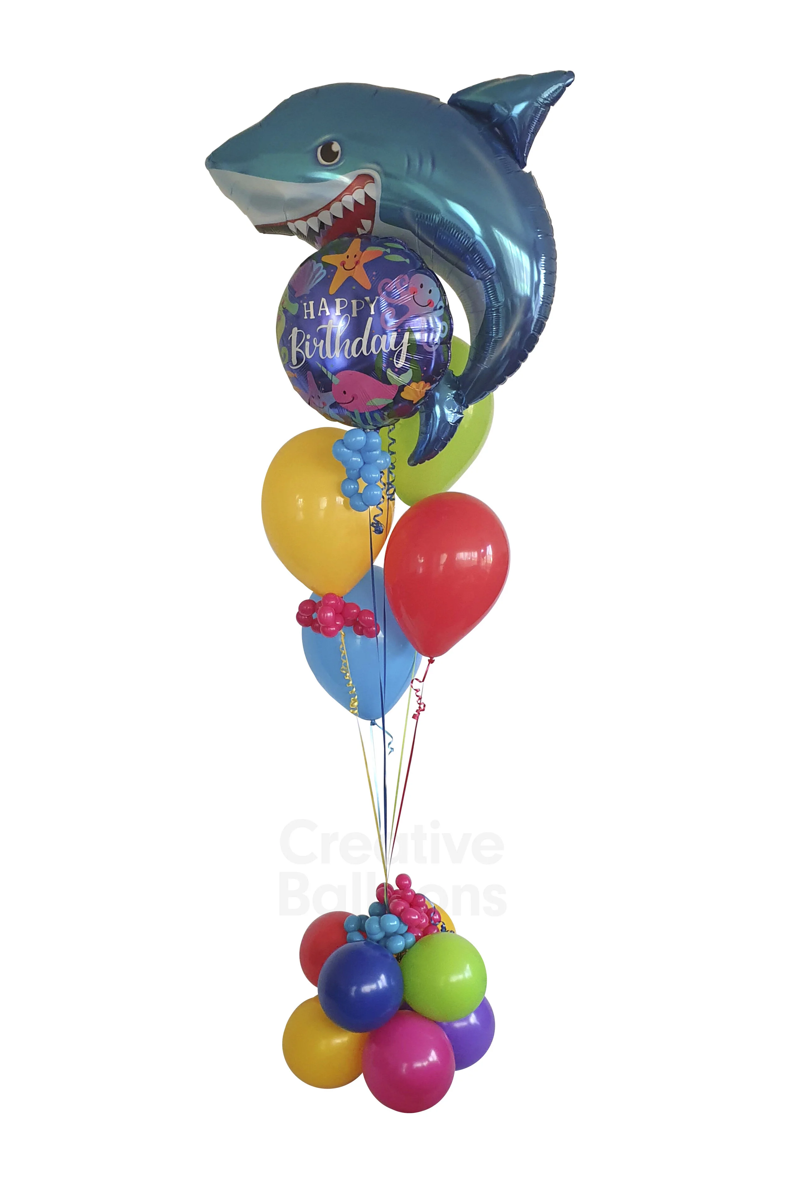 Smiling Shark | Balloon Bouquet — Creative Balloons