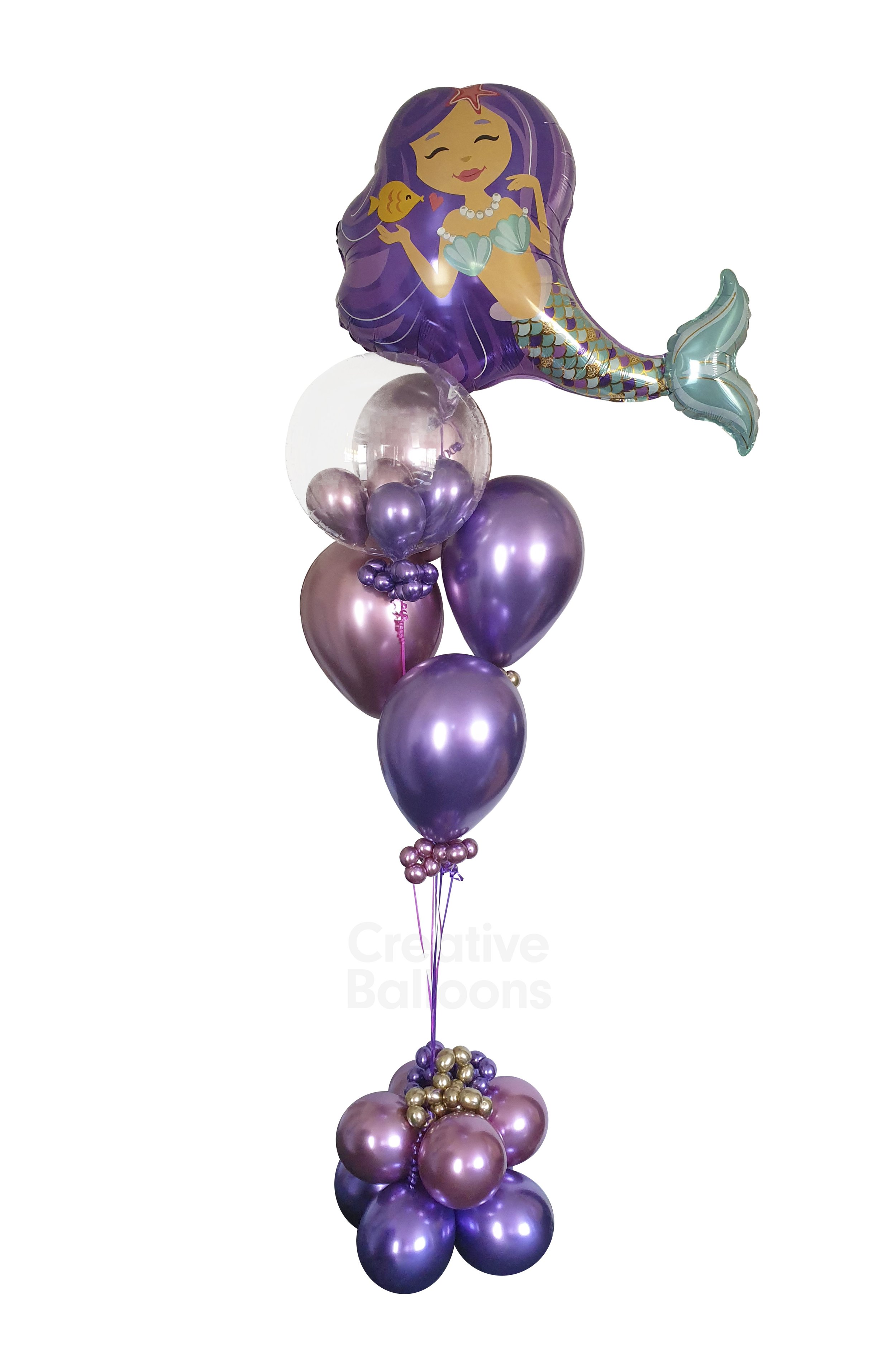Enchanting Mermaid | Balloon Bouquet — Creative Balloons