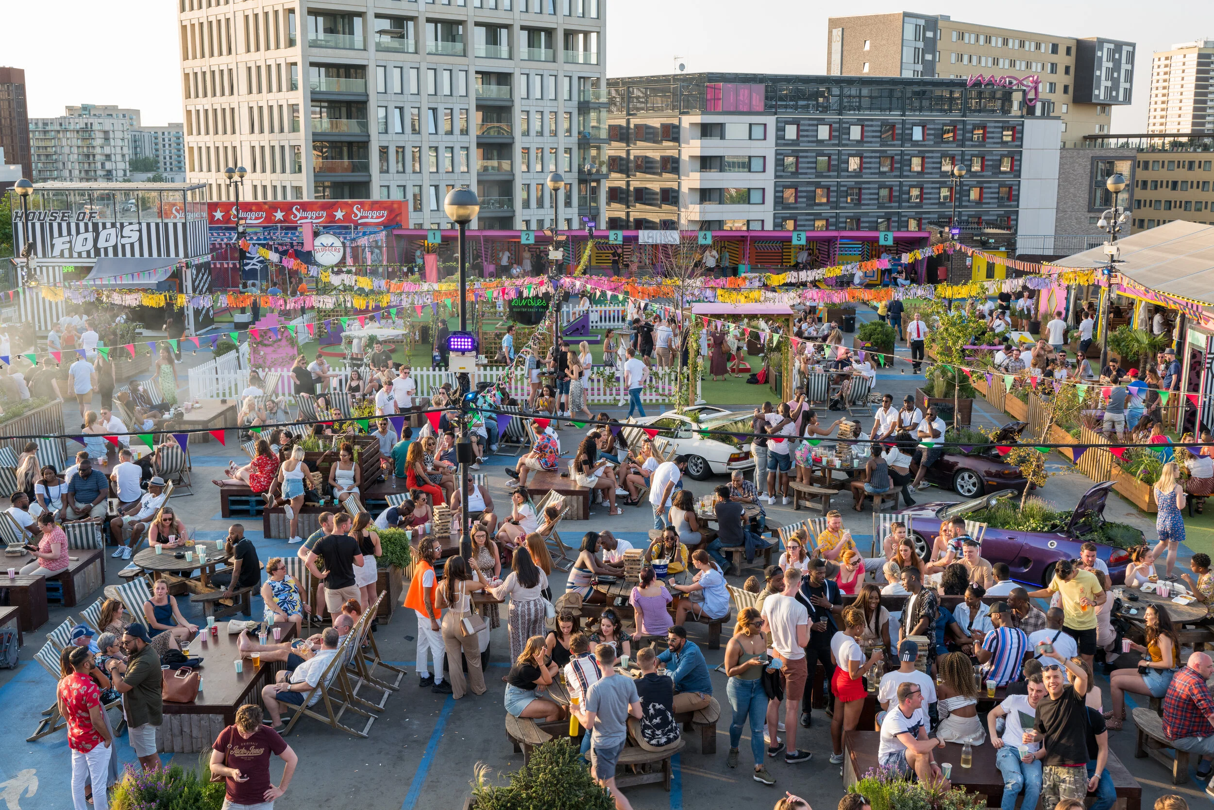 Roof East Summer Parties — URBAN SPACE EVENTS