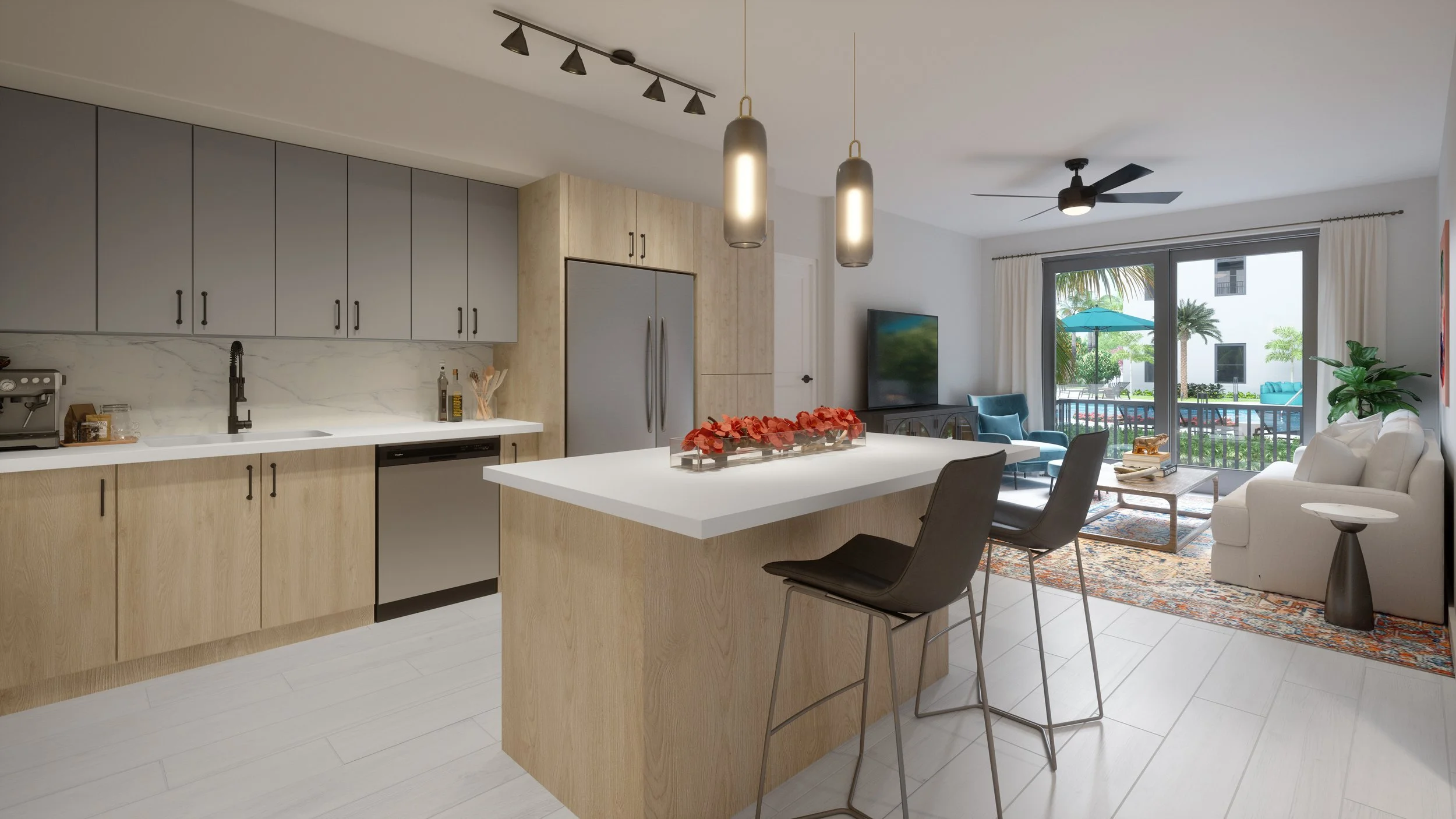 Leksa at CityPlace — One Line Design Studio