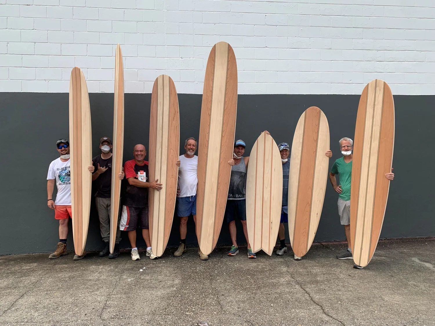 In photos ... Our November 2019 Surfboard Making Workshop — Bywater ...