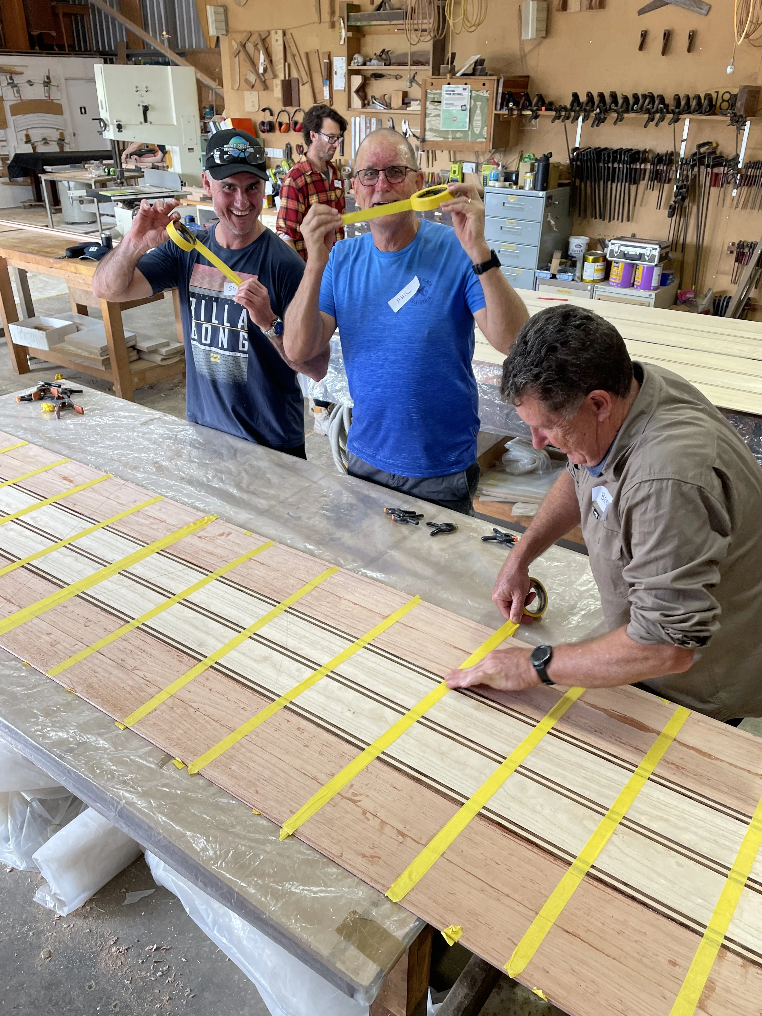 October Wooden Surfboard Workshop — Bywater Design | Furniture ...