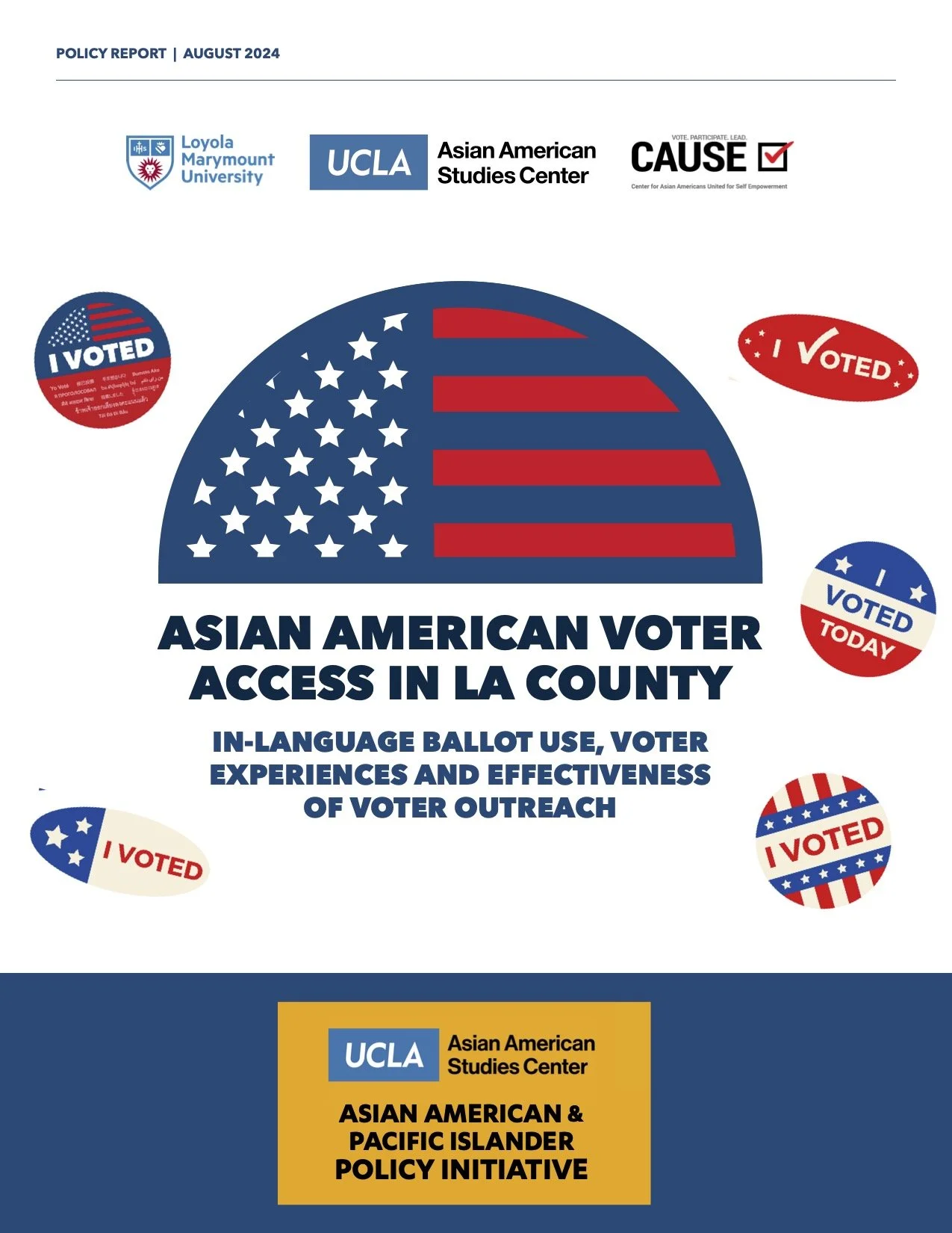 Asian American Voter Access Report — CAUSE