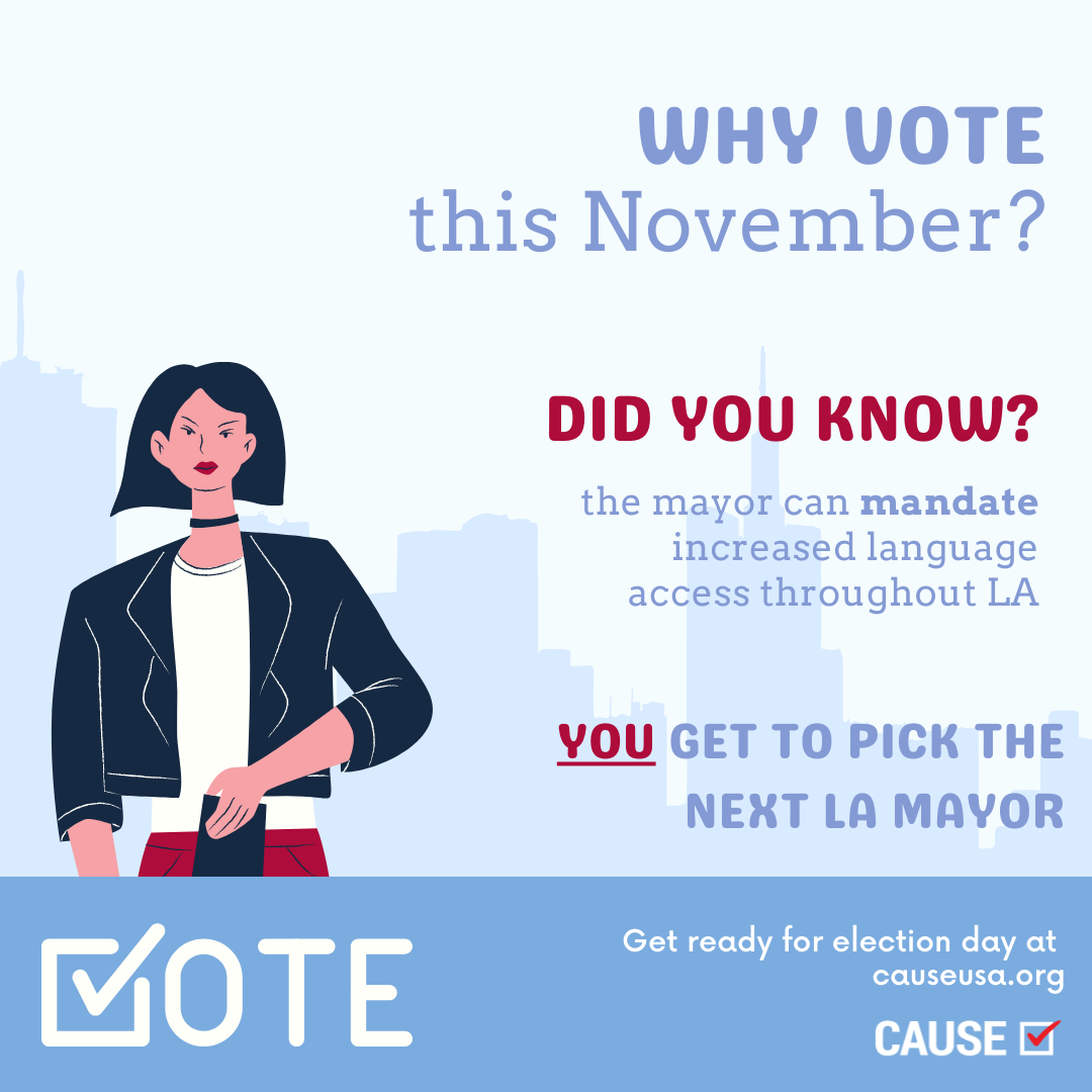 DID YOU KNOW? Mayor Edition — CAUSE