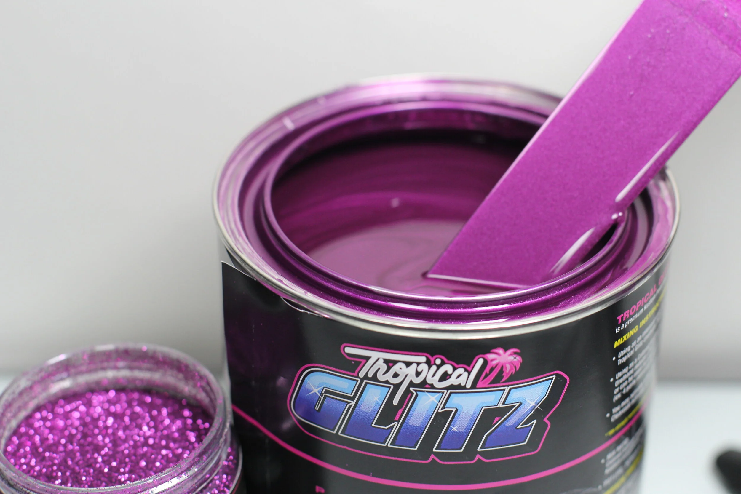 pink-raspberry-metallic-basecoat-flake-matched-paint-tropical-glitz