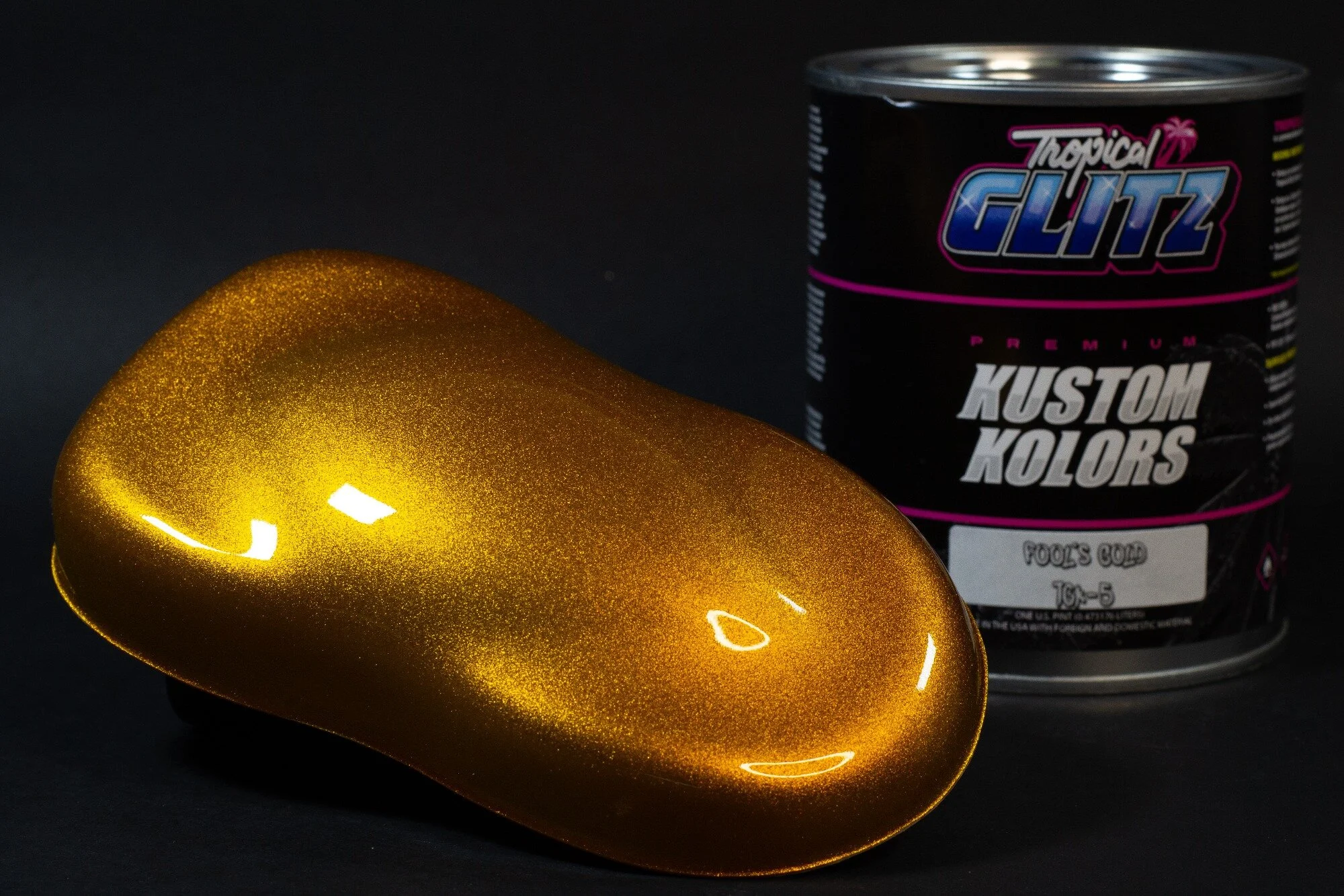 Fools Gold K - Gold Candy Car Paint — Tropical Glitz