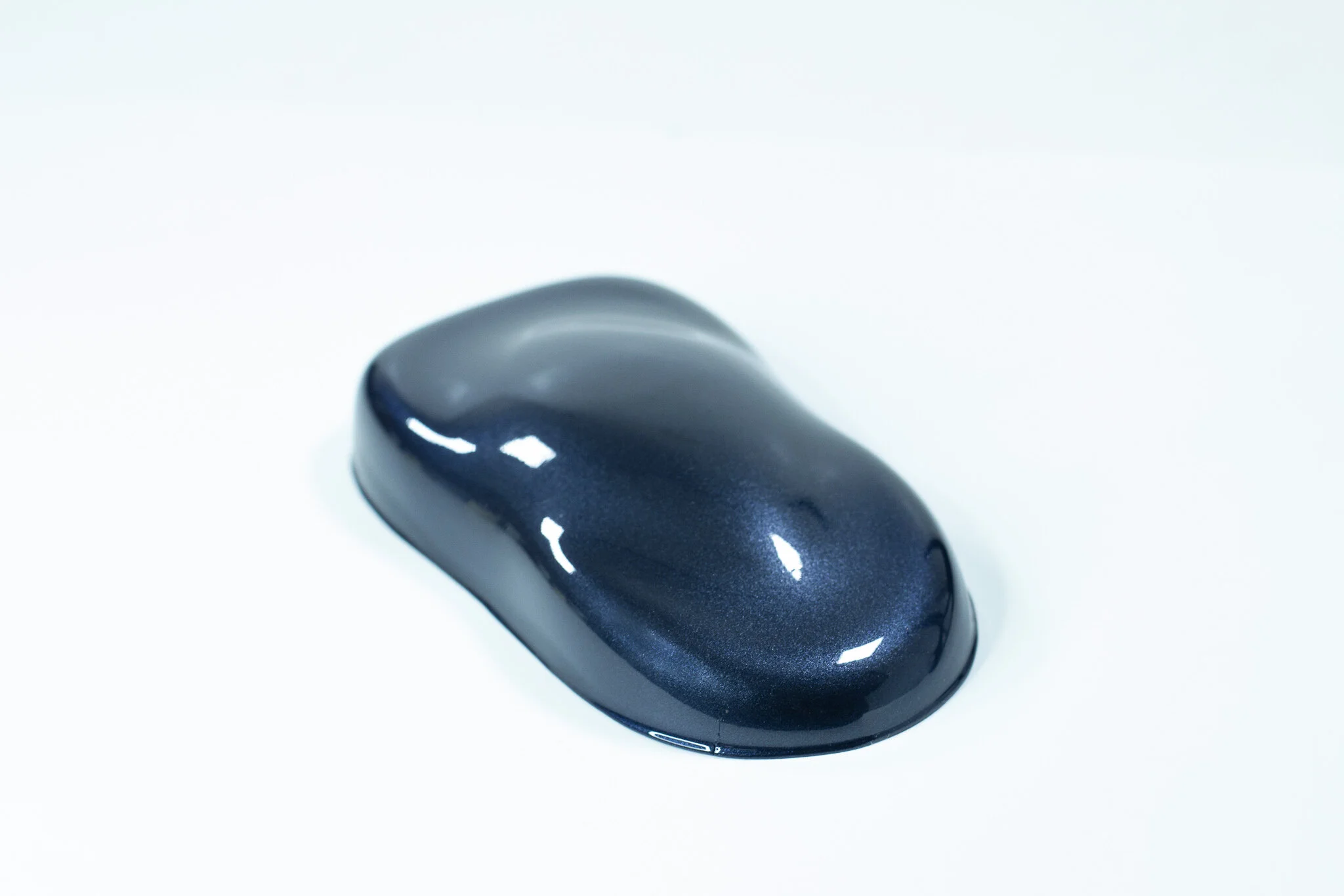 Metallic Dark Blue Car Paint