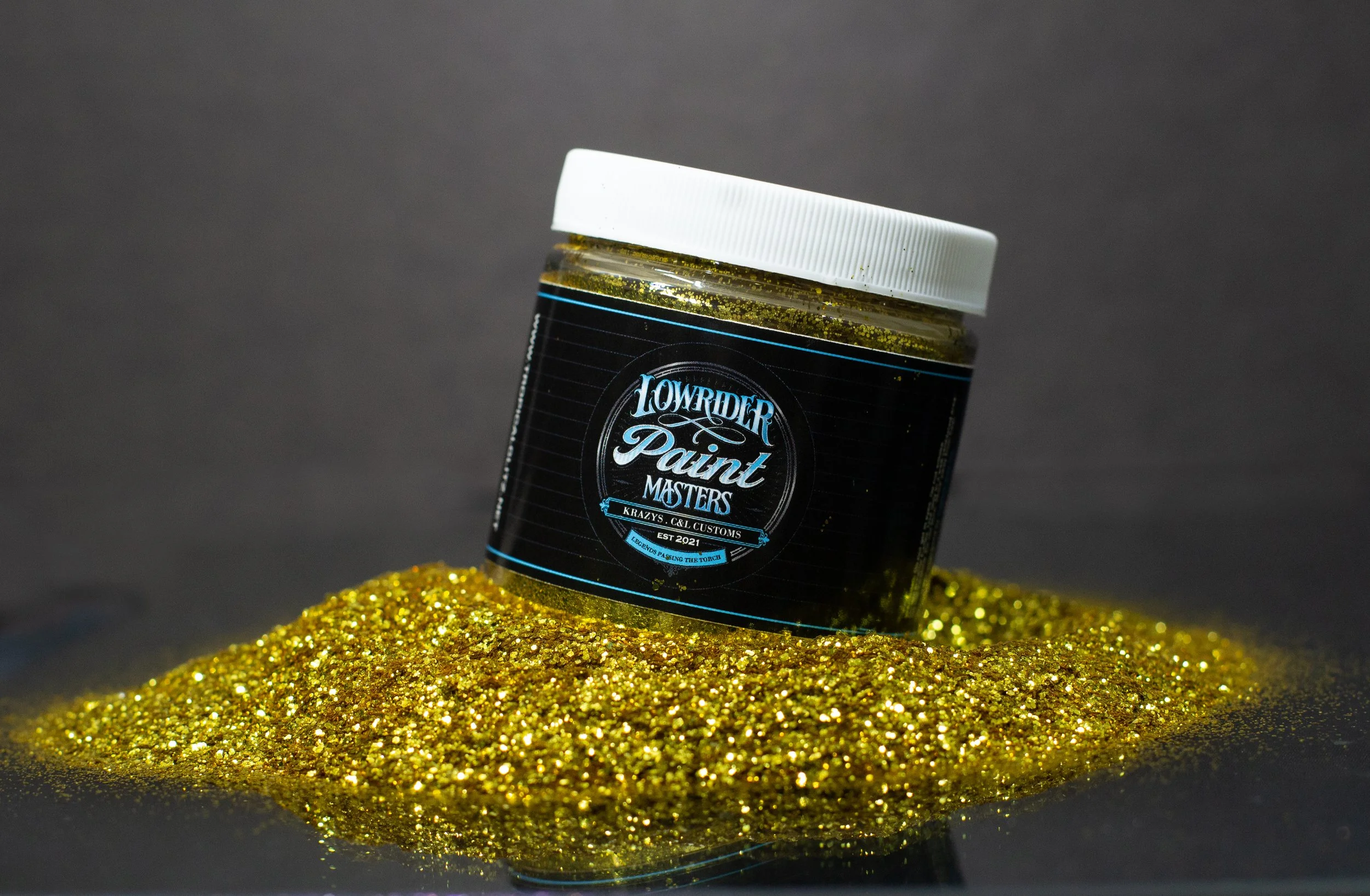 Gold Flake Paint