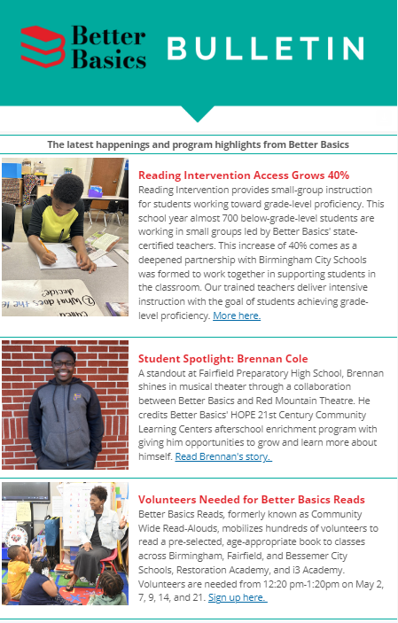 Blank Layout w Summary Block — Better Basics