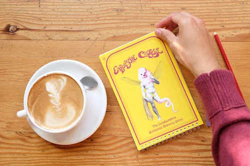 Exquisite Corpse Party Game | Fun Art Book Game