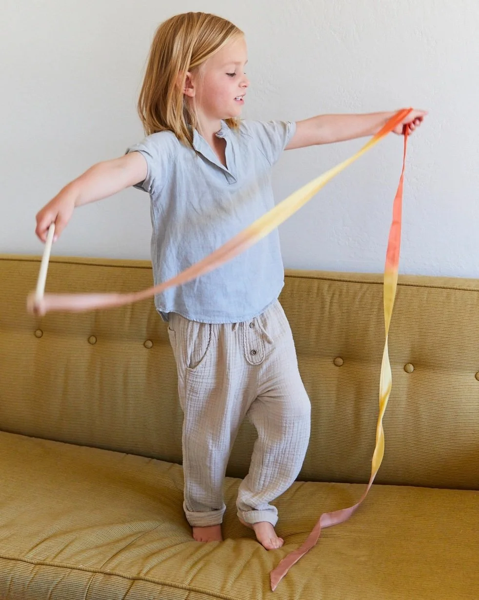 Silk & Wood Play Streamer in Sunset — Miller Lane Mercantile