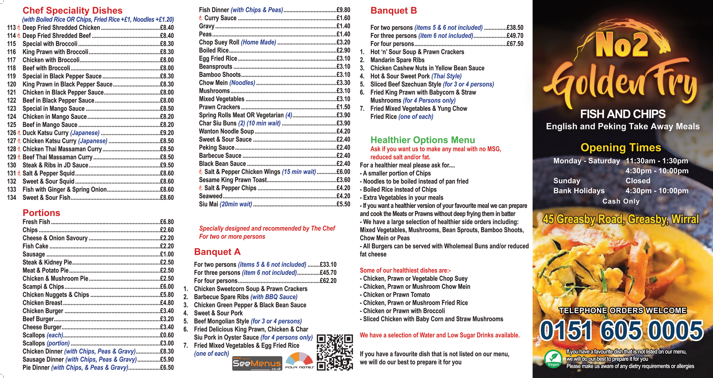 Golden Fry — SEE MENUS