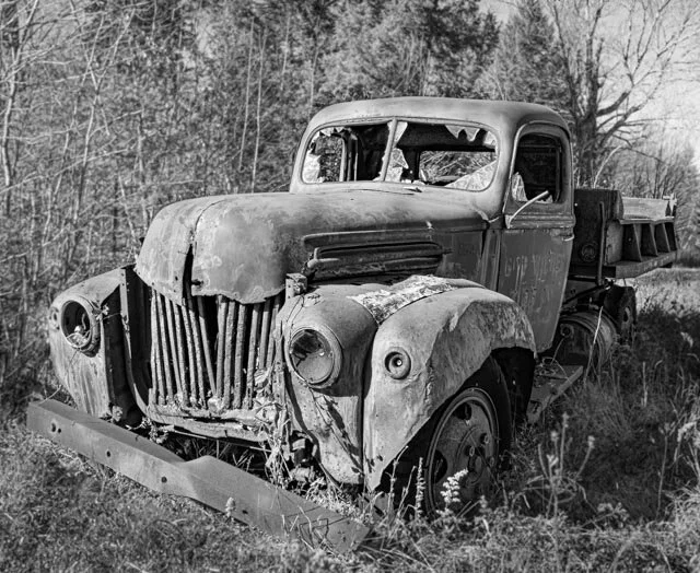 Old Trucks Side View